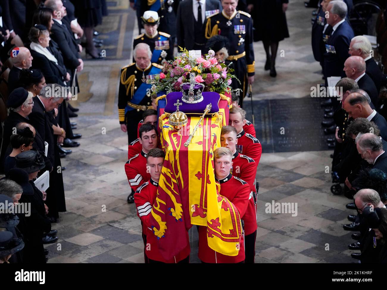 King Charles III, the Queen Consort, the Princess Royal and Vice ...