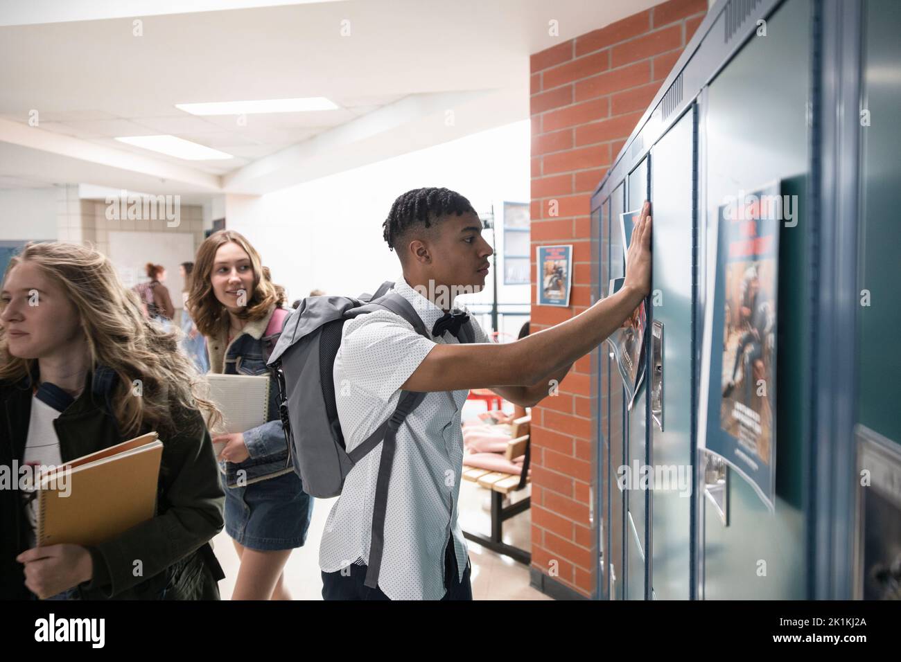 School locker poster hi-res stock photography and images - Alamy
