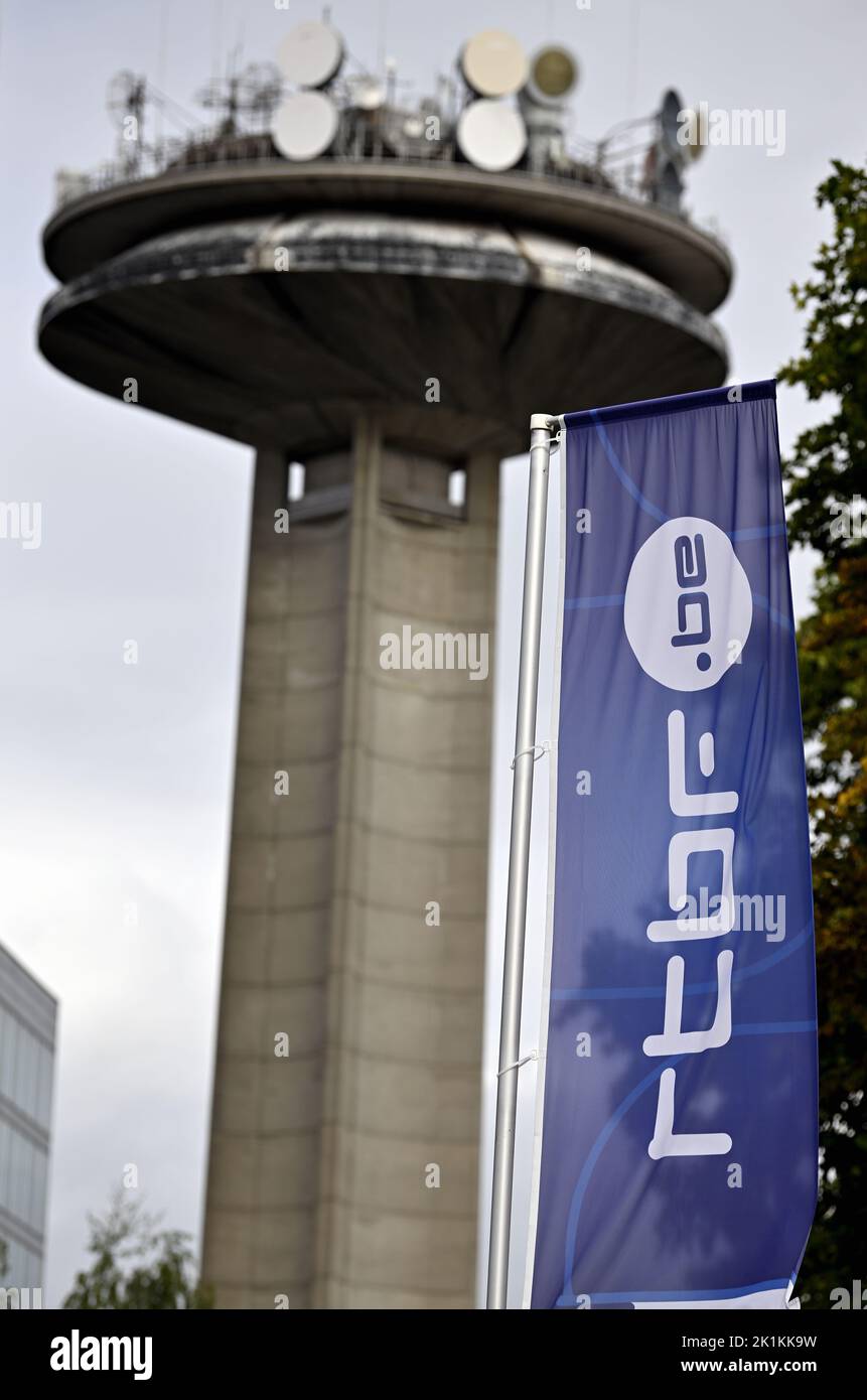 Illustration picture shows the headquarter of French speaking public ...