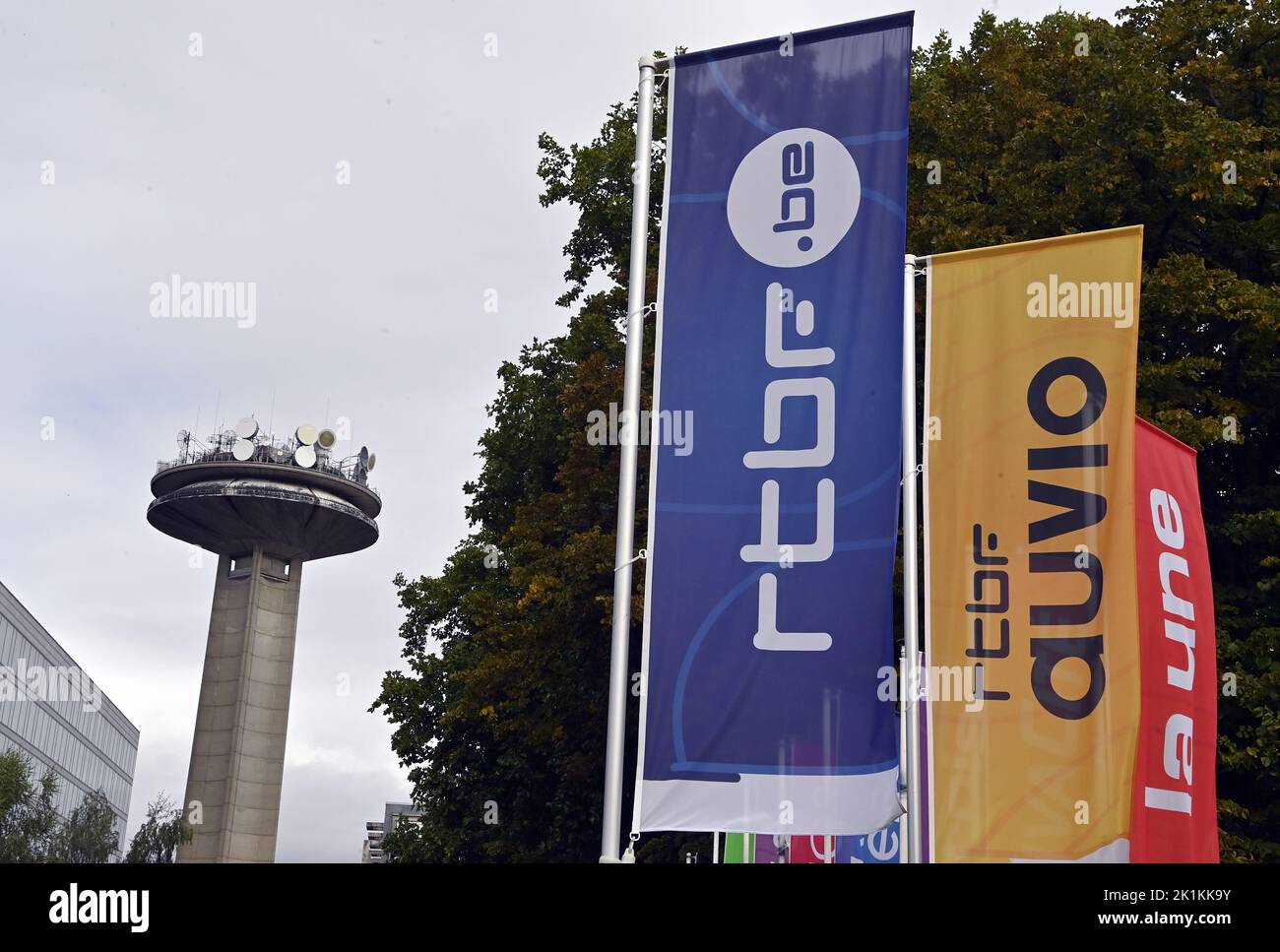 Illustration picture shows the headquarter of French speaking public ...