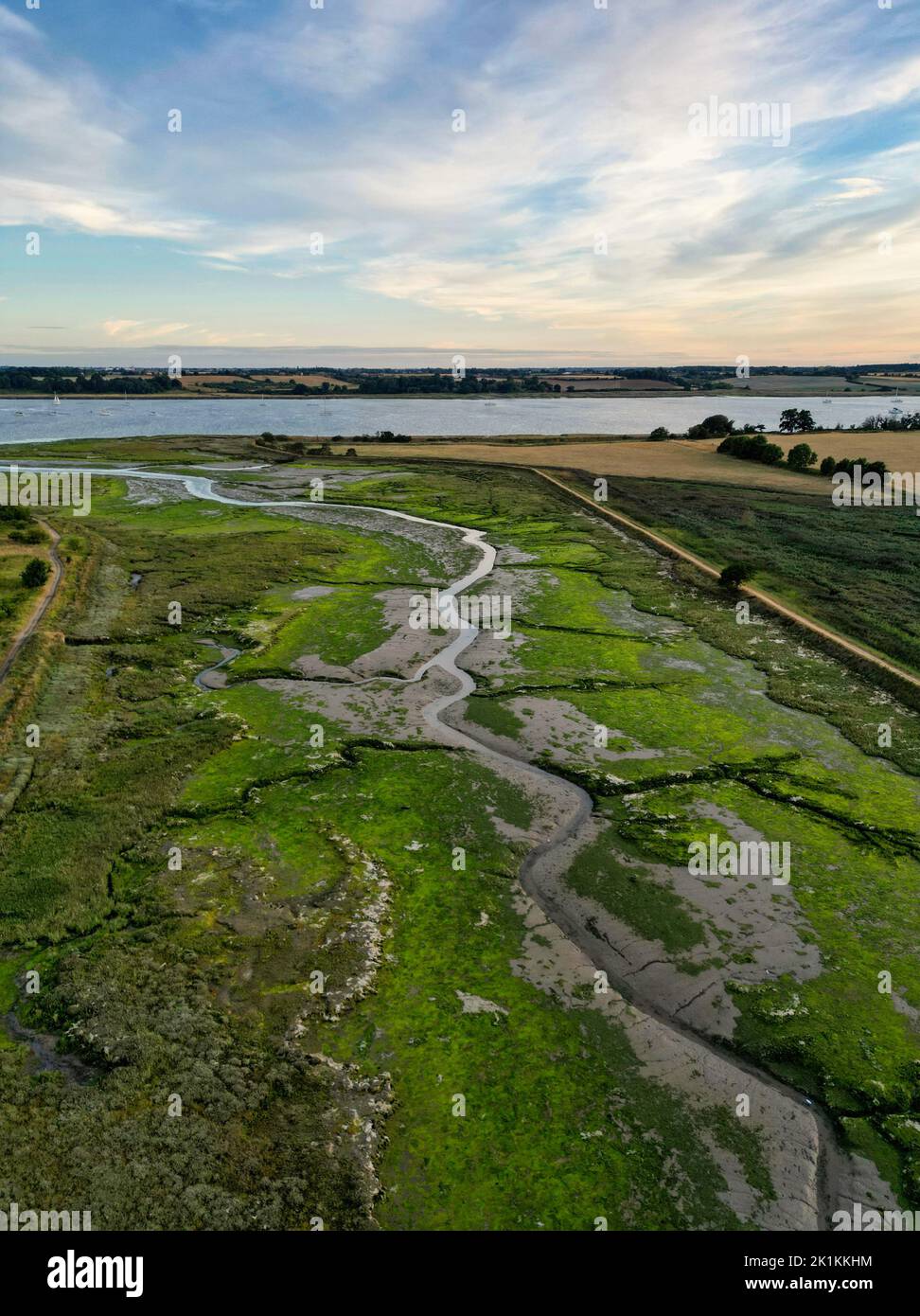 Levington lagoon hi-res stock photography and images - Alamy