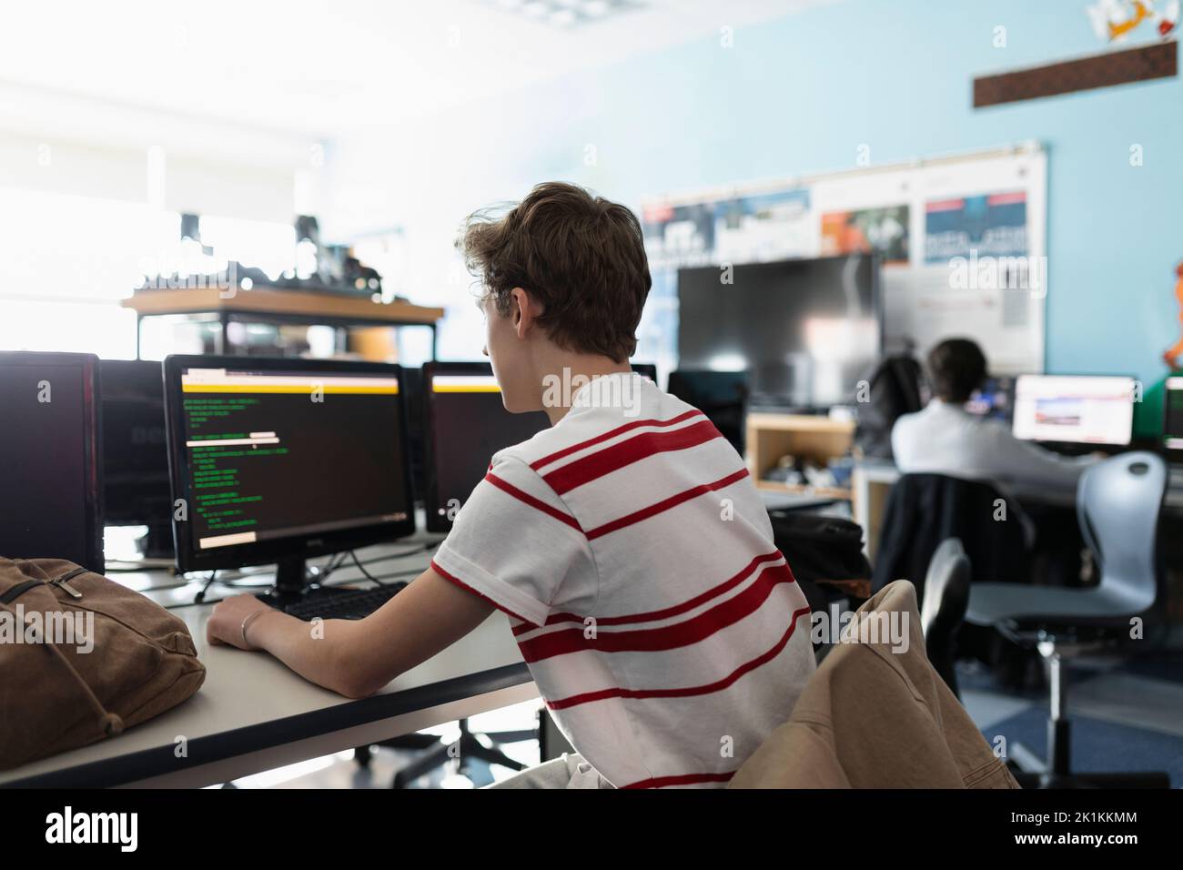 High school boys shirt hi-res stock photography and images - Alamy