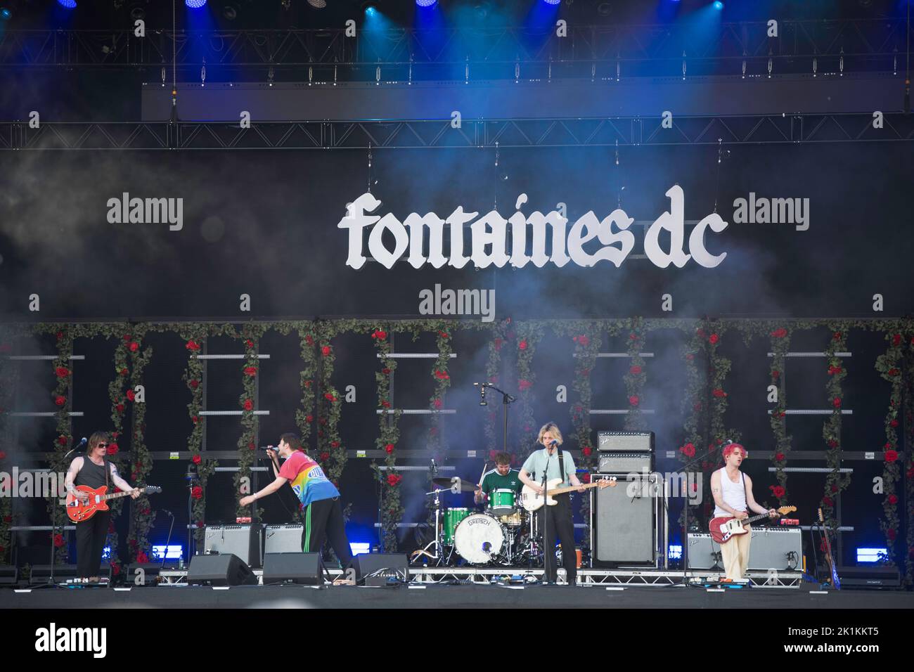 Irish rock band from Dublin to Berlin, performing at the Tempelhof ...