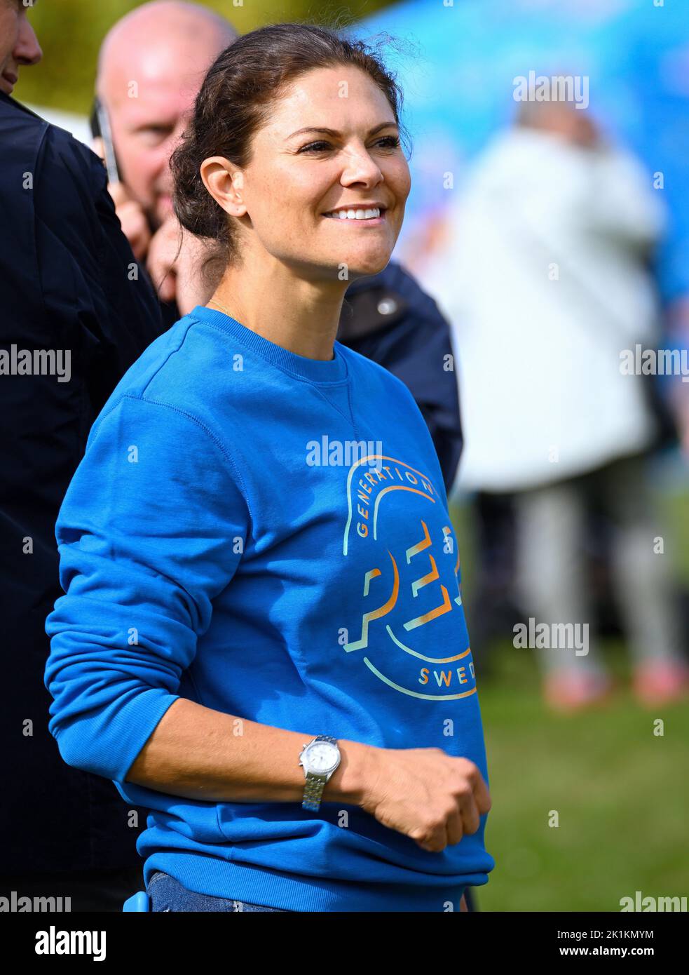 Crown Princess Victoria during the Pep Day in Haga Park, Stockholm ...
