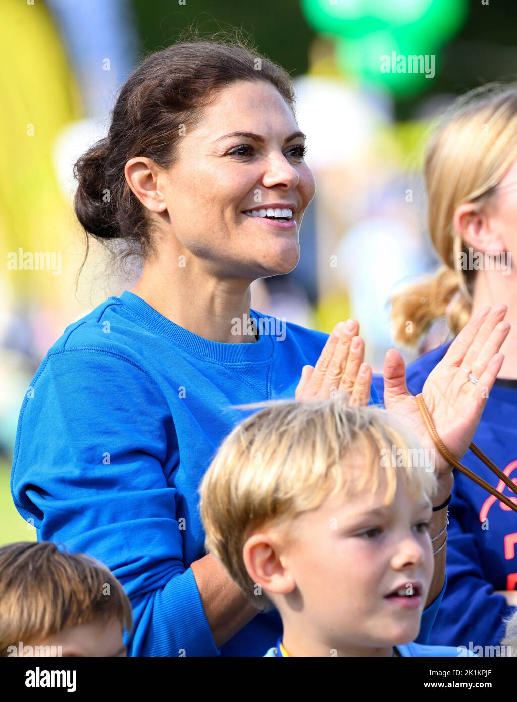Crown Princess Victoria during the Pep Day in Haga Park, Stockholm ...
