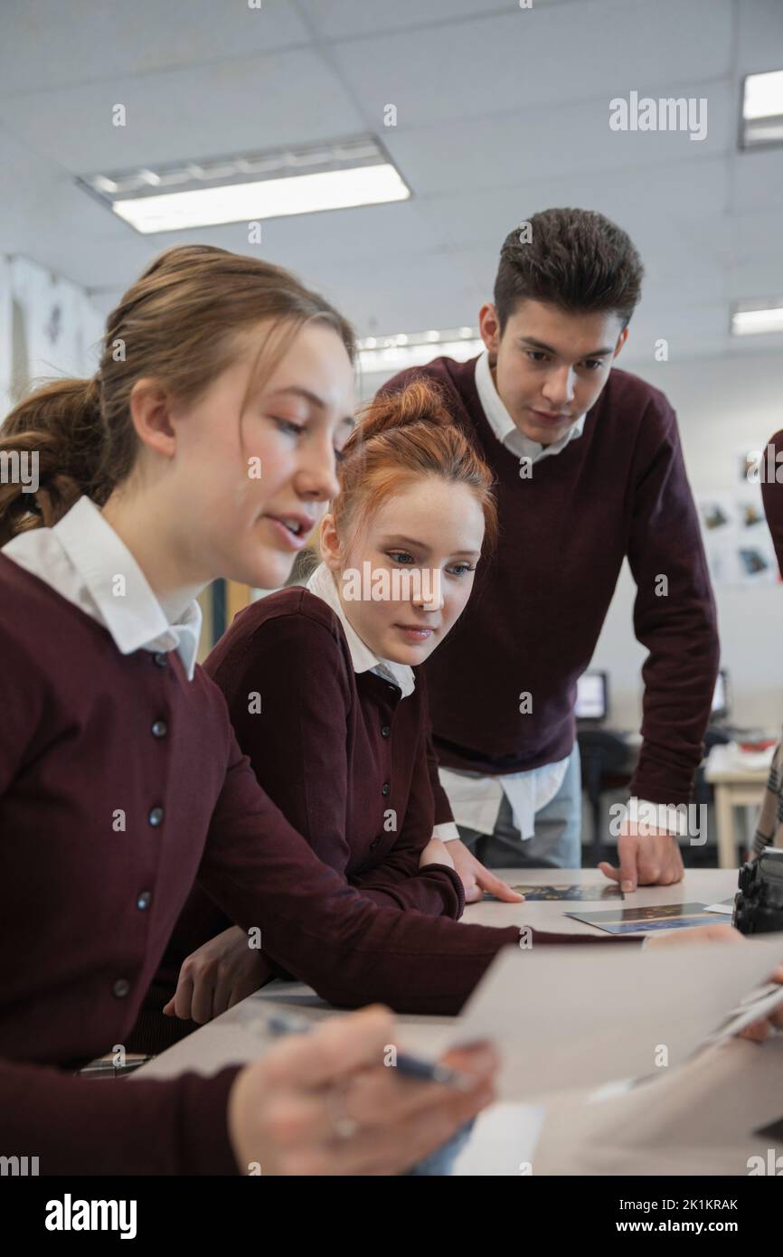 High school yearbook teen hi-res stock photography and images - Alamy