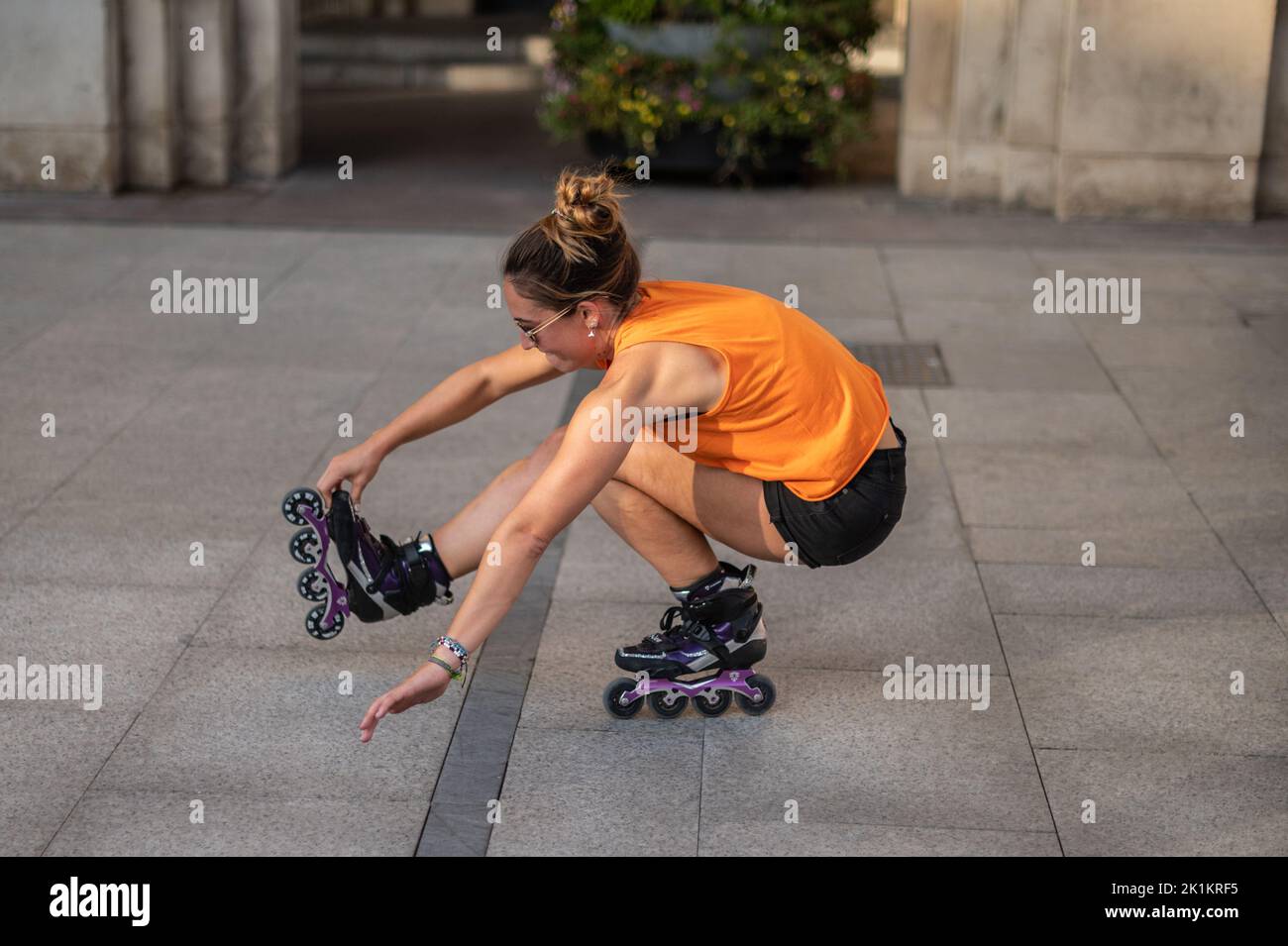 Exhibition roller skater hi-res stock photography and images - Alamy