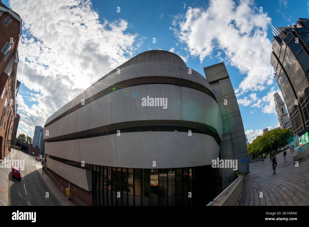Brutalist Architecture. The Norrish Central Library in Guildhall Square ...