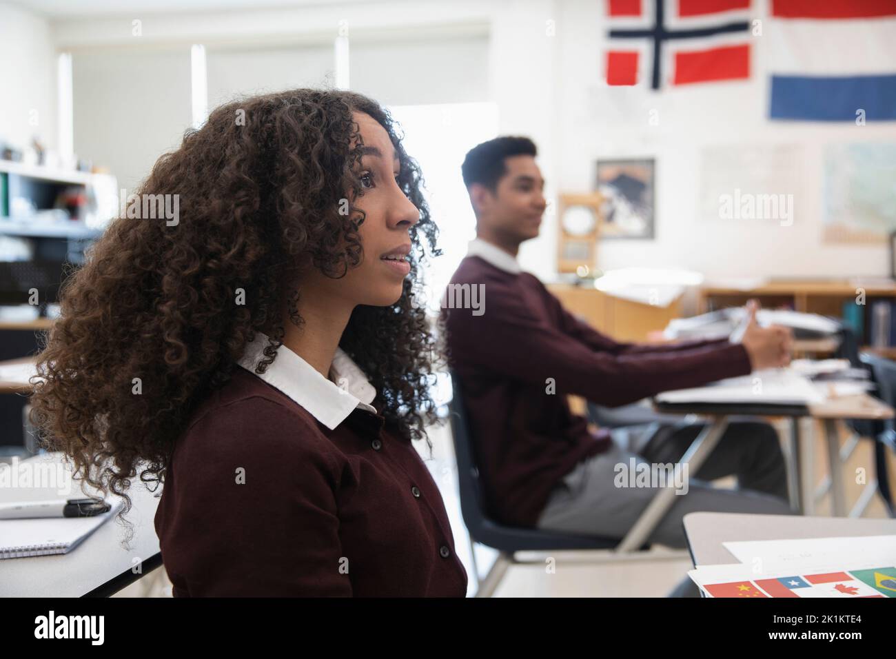 Students Listening To Each Other