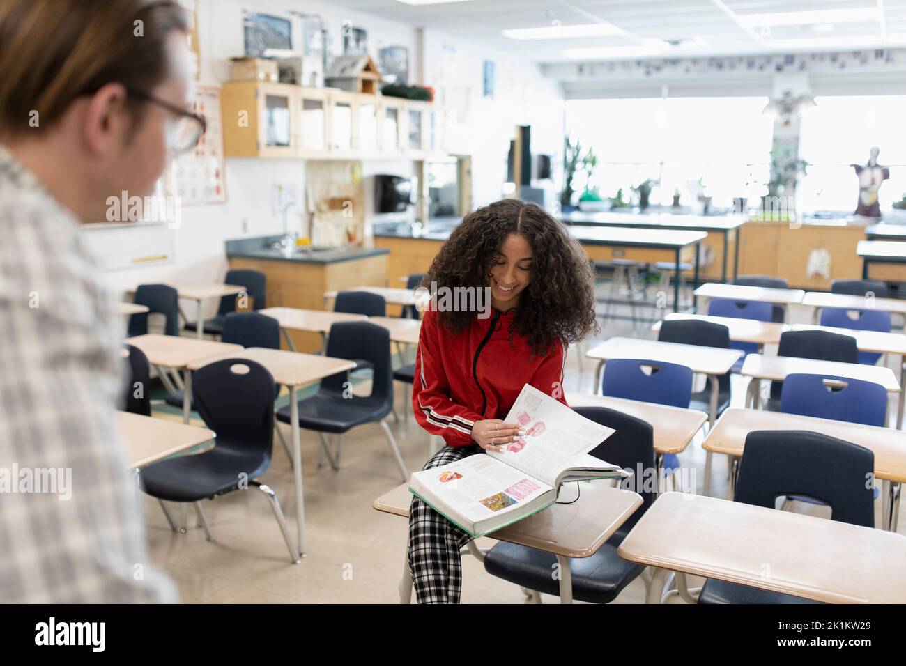 Teacher mentor classroom hi-res stock photography and images - Alamy