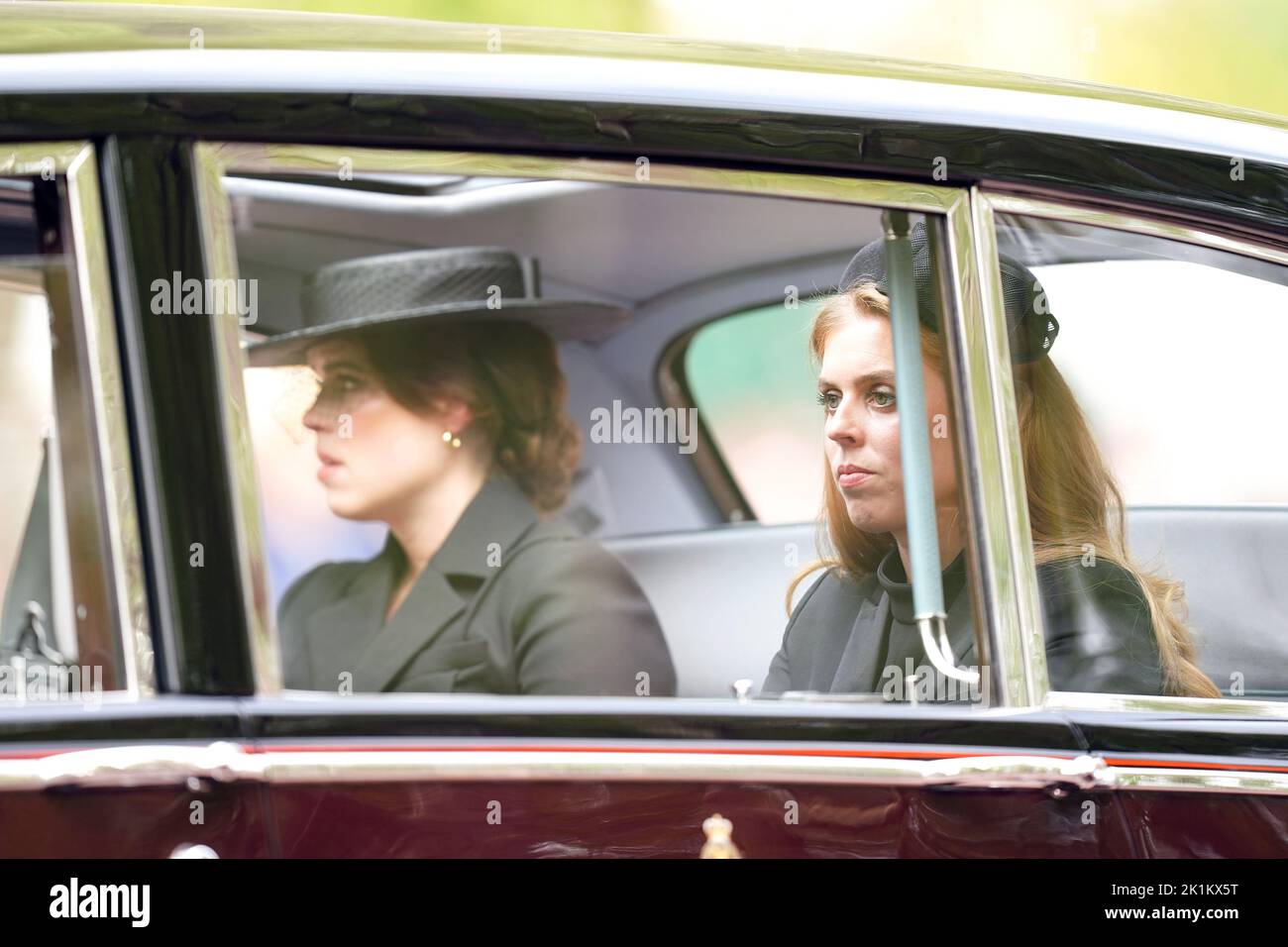 Princess Beatrice (right) and Princess Eugenie, in the Ceremonial ...