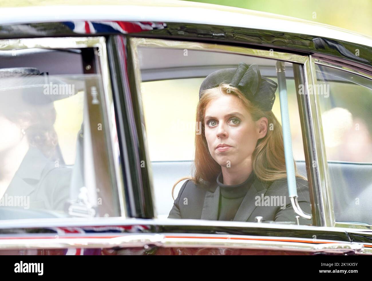 Princess Beatrice (right) and Princess Eugenie, in the Ceremonial ...