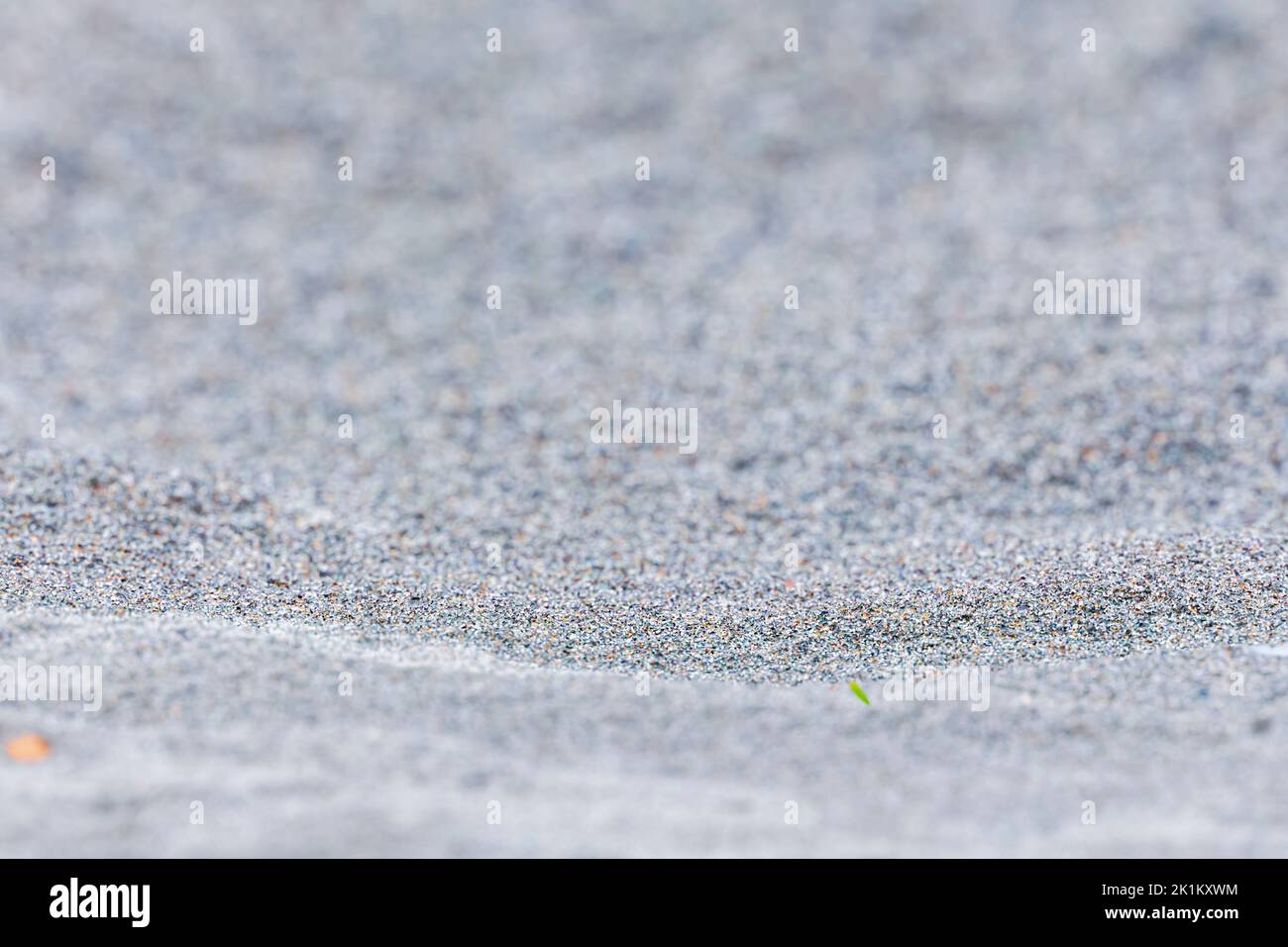 Sand background,Focus on foreground. Gray river wavy sand texture close ...