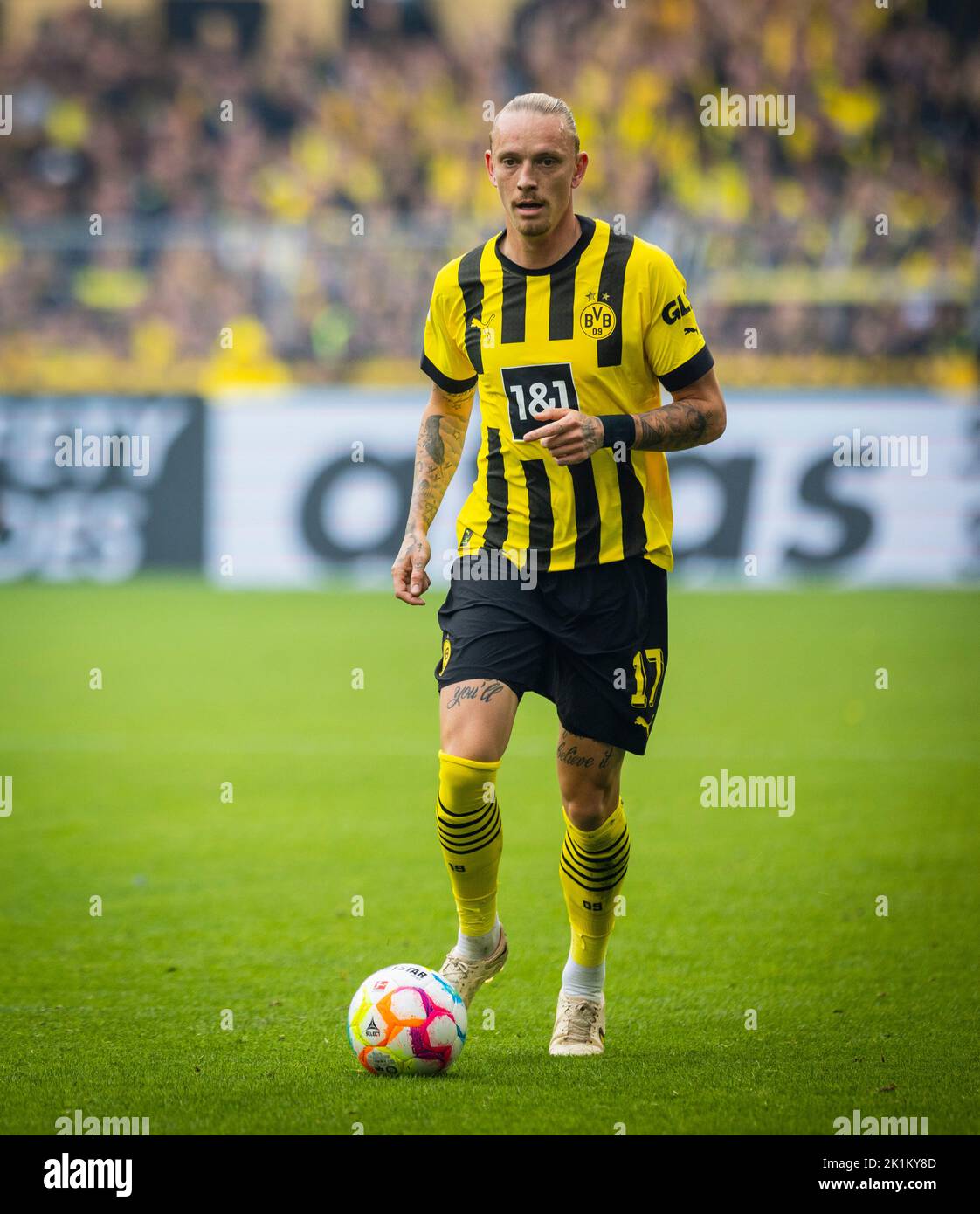 Marius Wolf (BVB) Borussia Dortmund - FC Schalke 04 17.09.2022 ...