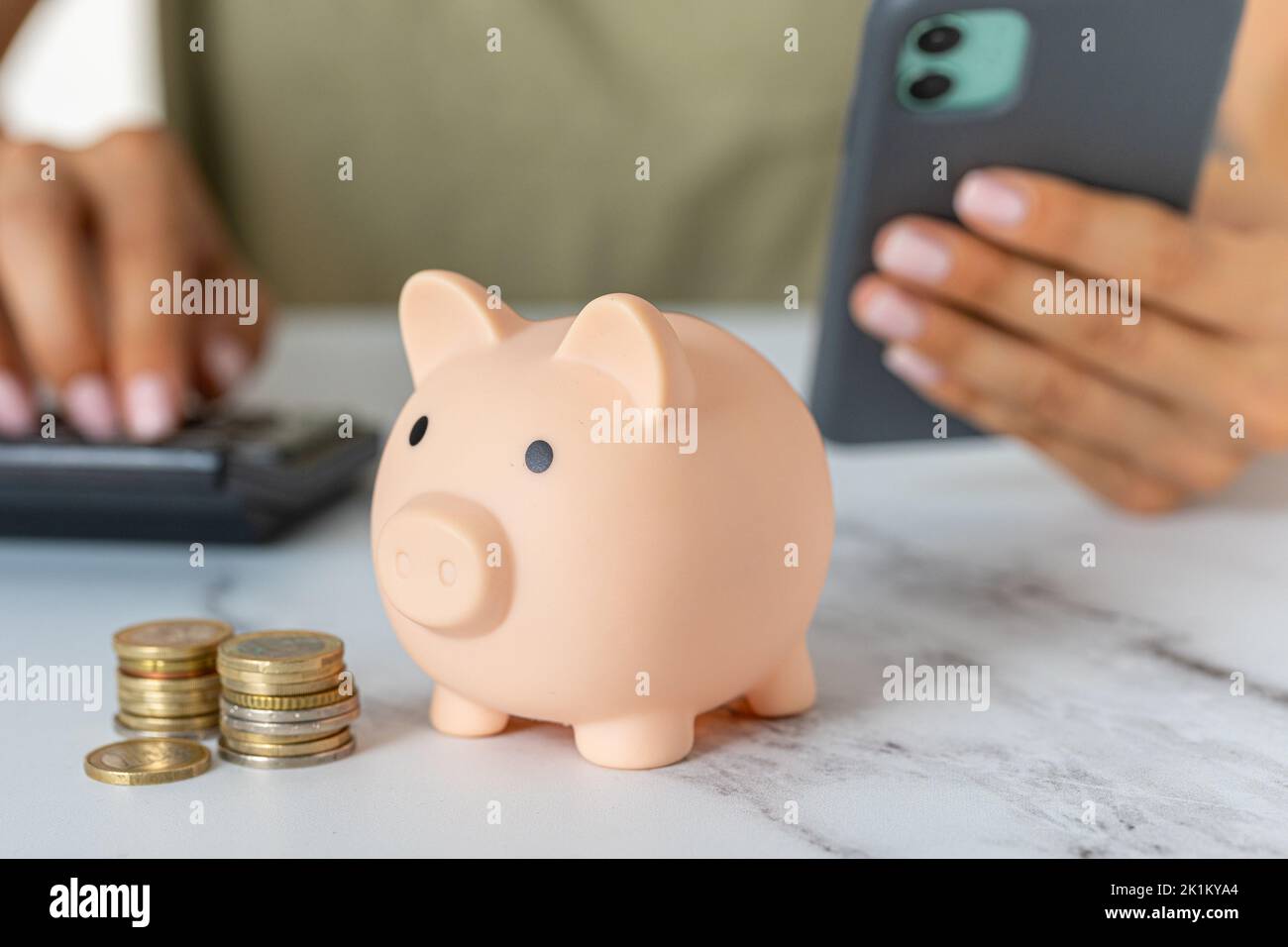 Counting expenses hi-res stock photography and images - Alamy