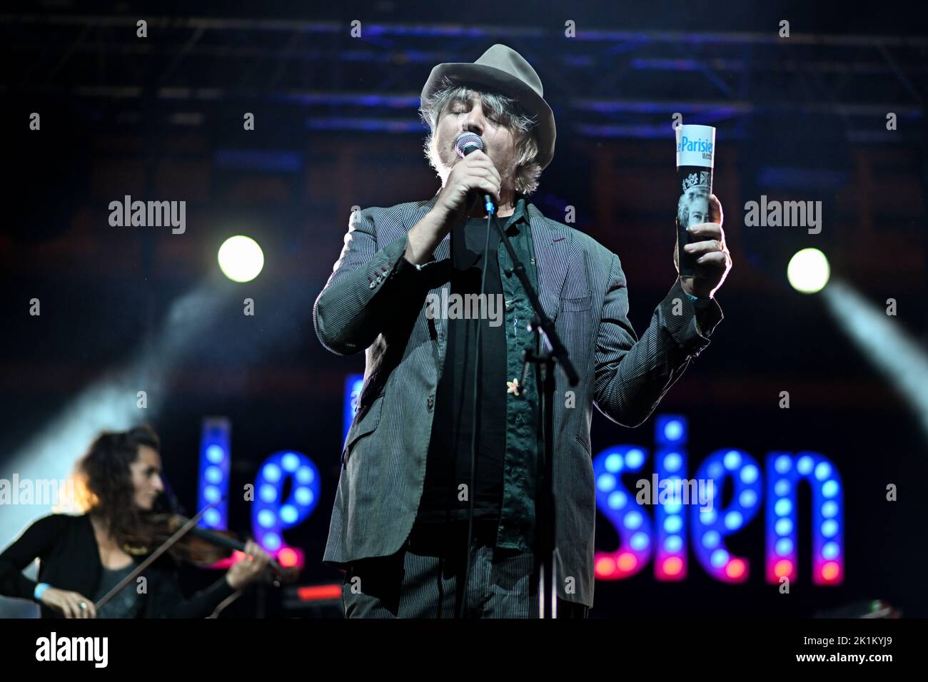 Paris, France. 16th Sep, 2022. Peter Doherty & Fred Lo perform at the ...