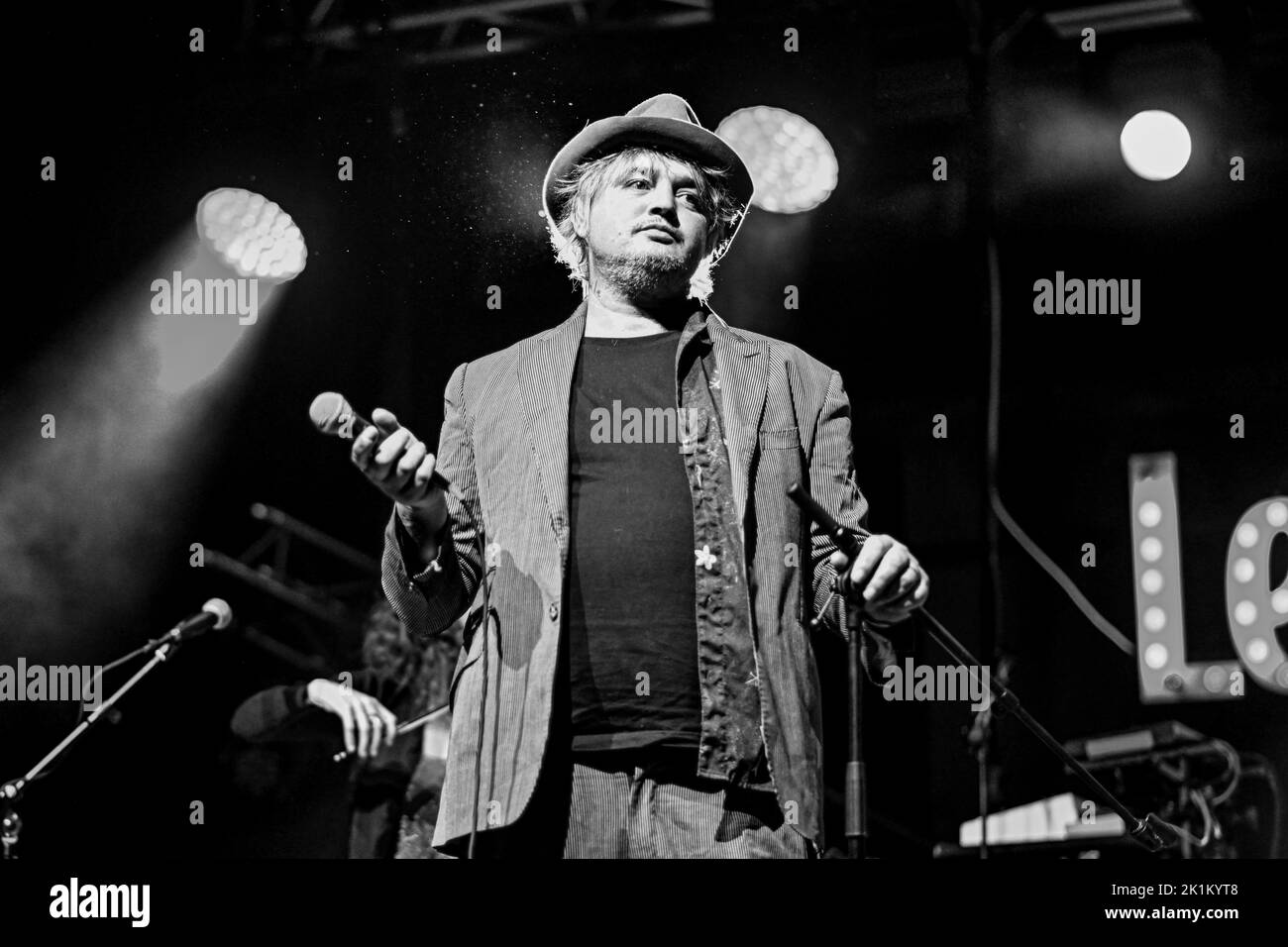 Peter Doherty & Fred Lo perform at the Festival Paris Paradis 2022 at ...
