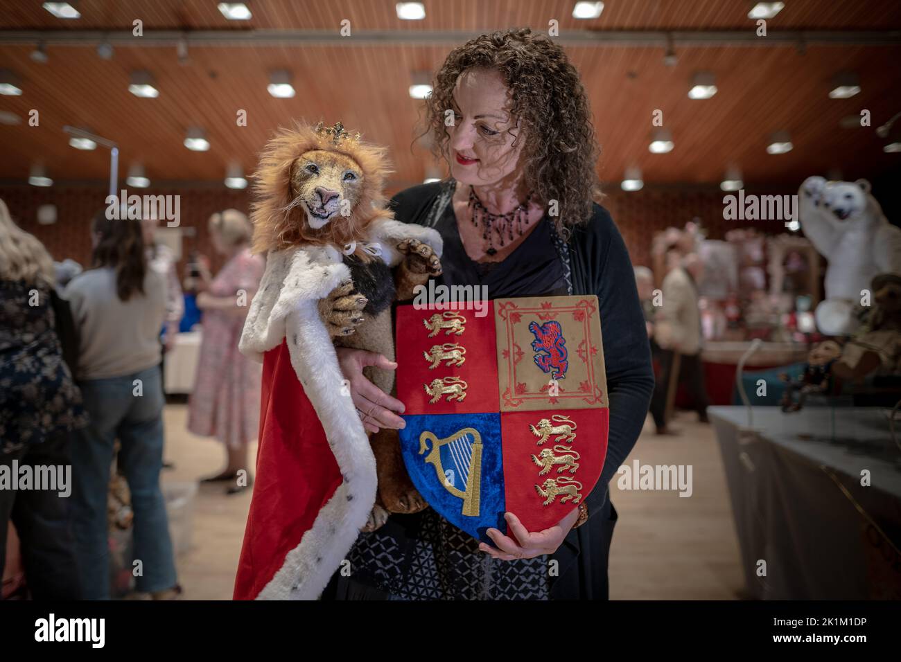 London, UK. 18th September 2022. Lion King Charles lll original design ...