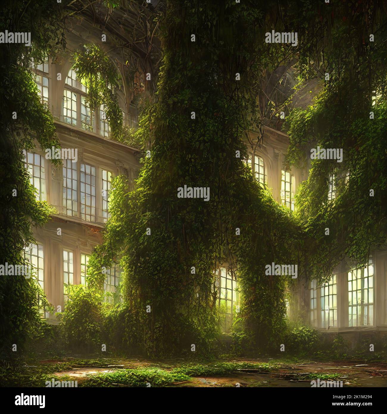 Beautiful abandoned halls hi-res stock photography and images - Alamy