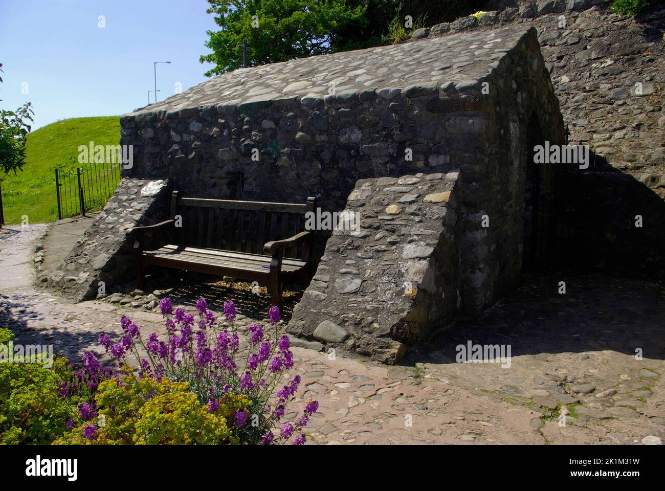St Trillo`s Chapel, Rhos on Sea, North Wales Stock Photo - Alamy