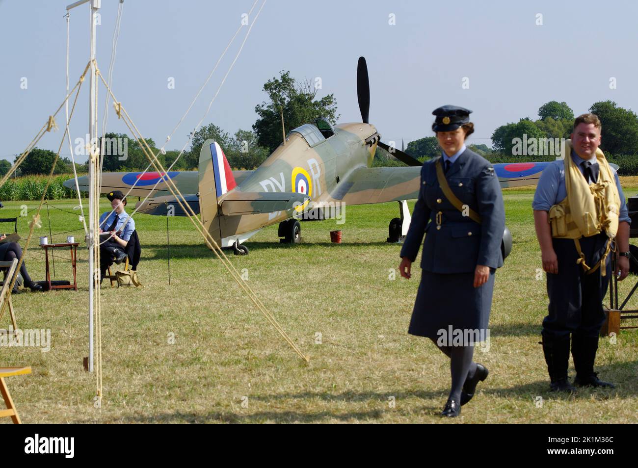 Hawker Hurricane Mk 1, P2907, G-ROBT, The Victory Show, Foxlands Farm ...