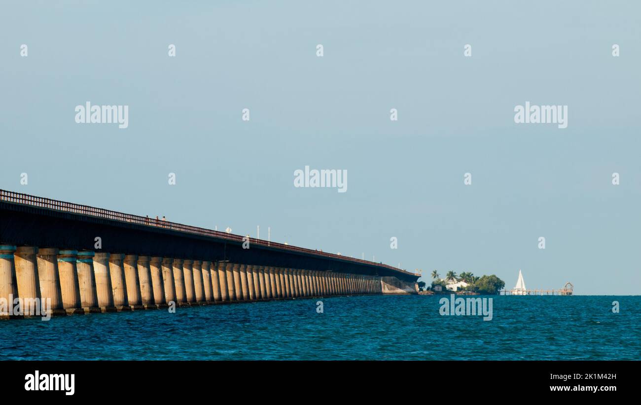 Knights key pigeon key moser channel pacet channel bridge hi-res stock ...