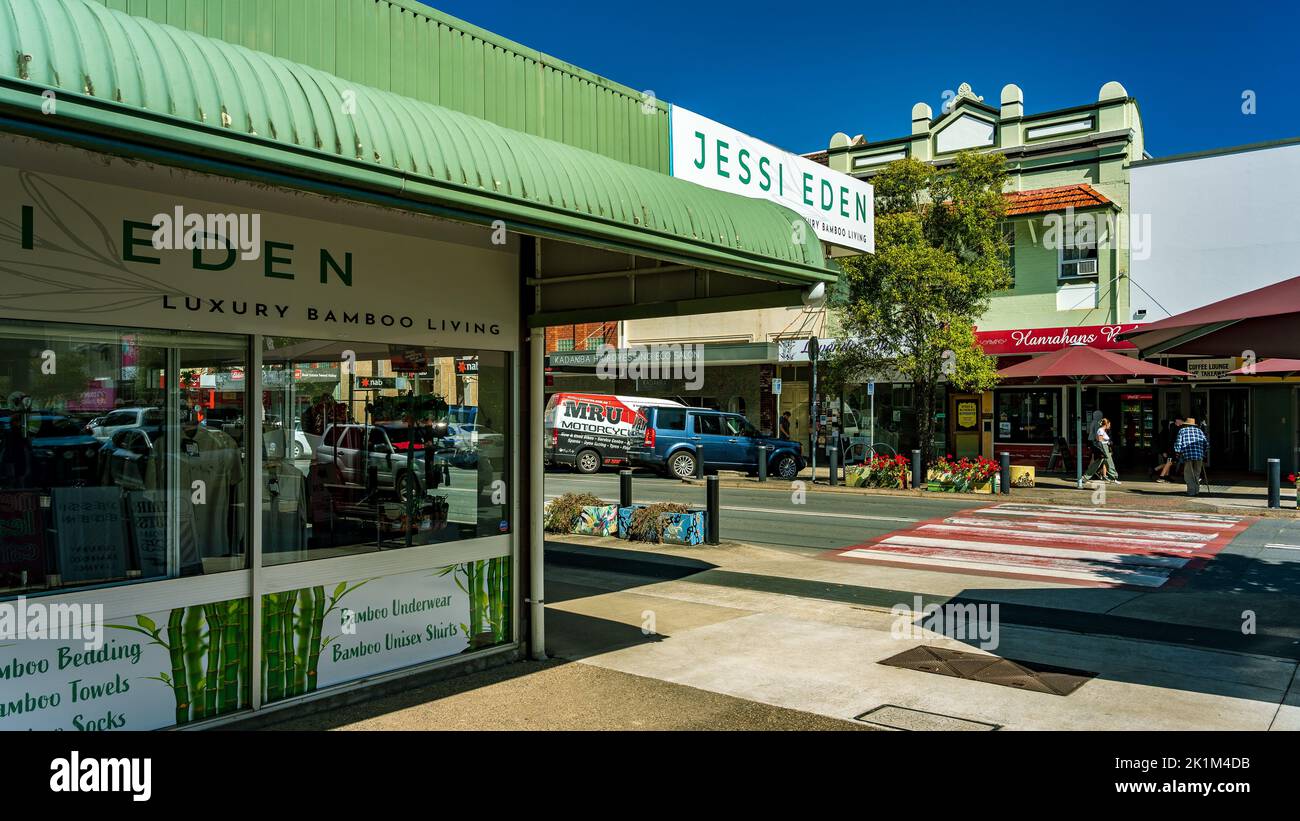 Murwillumbah, NSW, Australia - Historical buildings in town Stock Photo ...