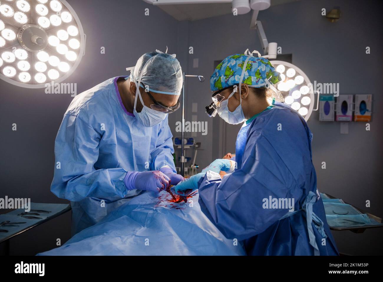 Man on operating table hi-res stock photography and images - Alamy