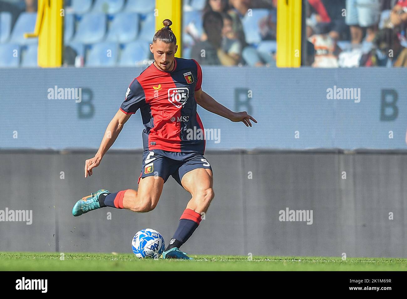 Luigi Ferraris stadium, Genoa, Italy, September 17, 2022, Radu Matei ...