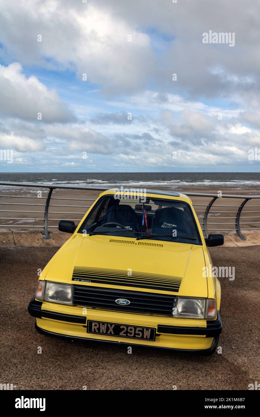 Ford Escort RS1600i. Blackpool Ford Day 2022 Stock Photo - Alamy