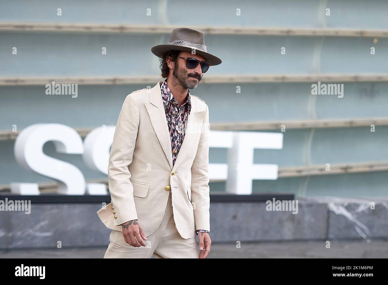 Leiva attends the photocall of the movie ‘Sintiendolo mucho at the 70th ...