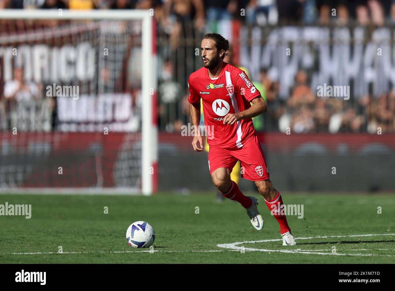 Andrea Barberis of Ac Monza controls the ball during the Serie A match ...