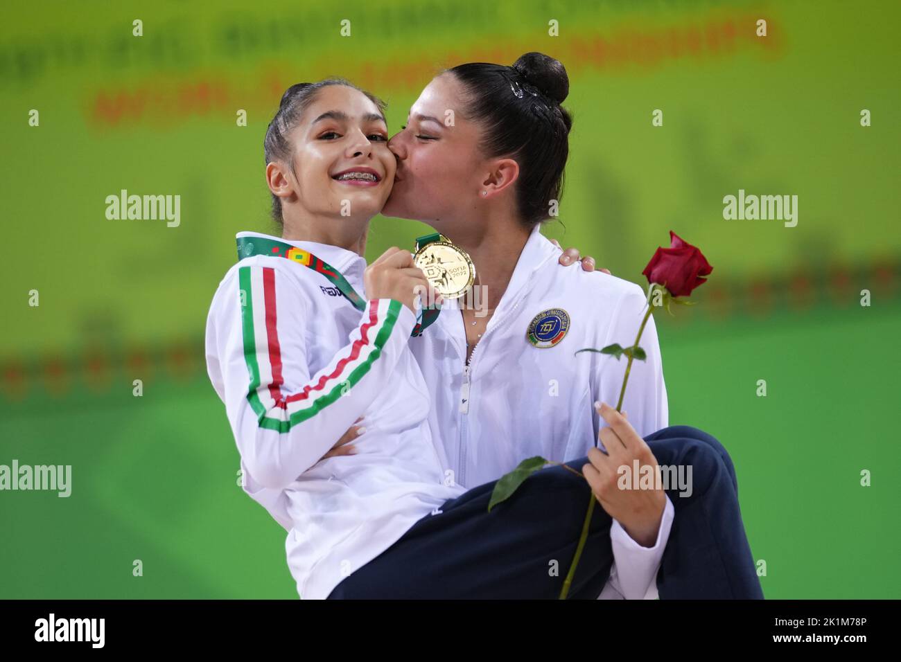 Sofia, Sofia, Bulgaria, September 17, 2022, RAFFAELI Sofia - ITA BALDASSARRI Milena - ITA during ...