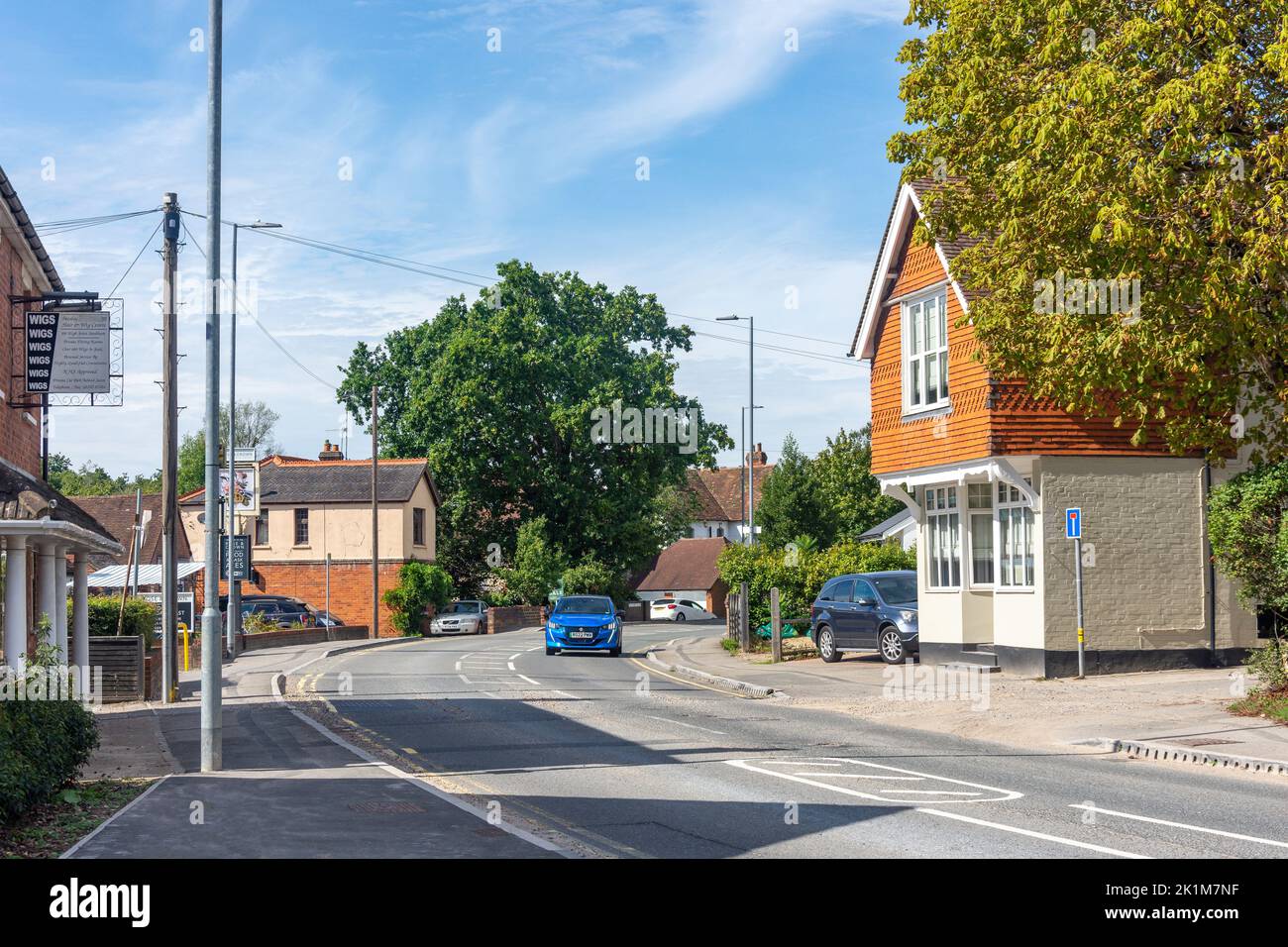 High Street, Sandhurst, Berkshire, England, United Kingdom Stock Photo ...