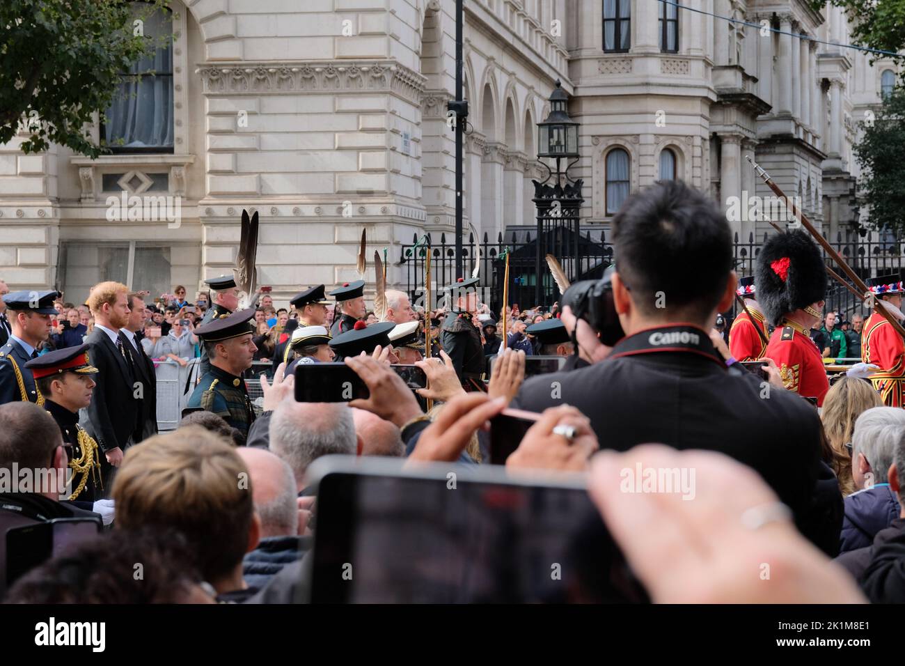 London, UK. 19 SEP, 2022. On the day of the late Queen Elizabeth II ...