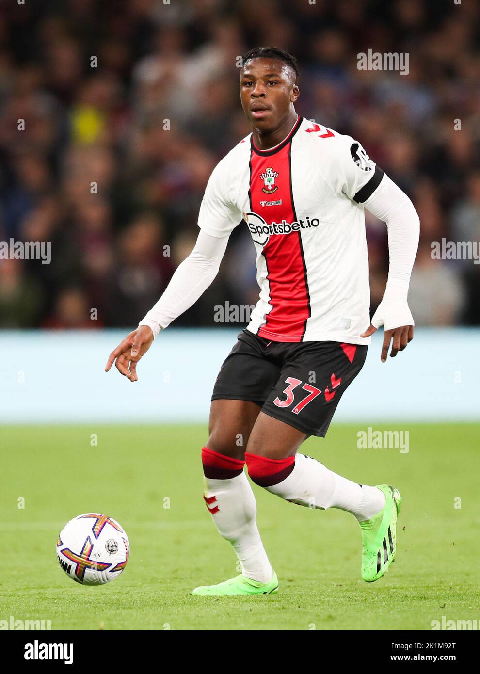 Southampton's Armel Bella-Kotchap during the Premier League match at ... Southampton's Armel Bella-Kotchap during the Premier League match at ...