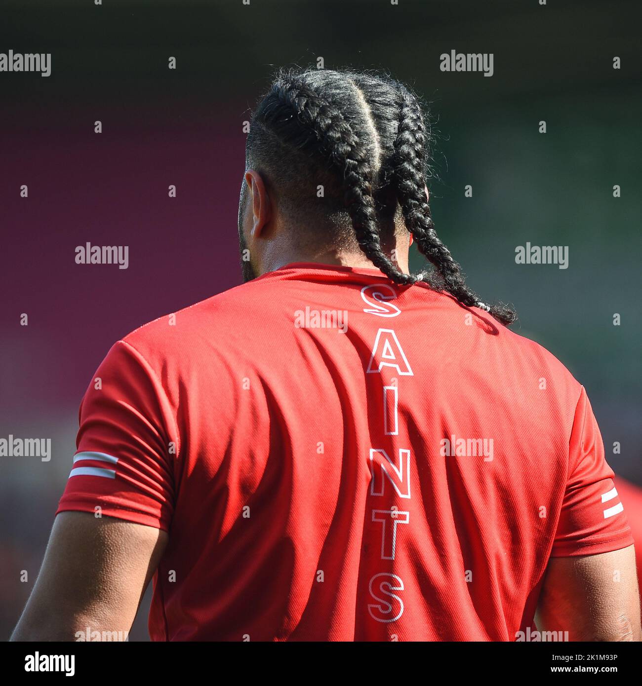 St. Helens, England -17th September 2022 - Konrad Hurrell of St Helens ...