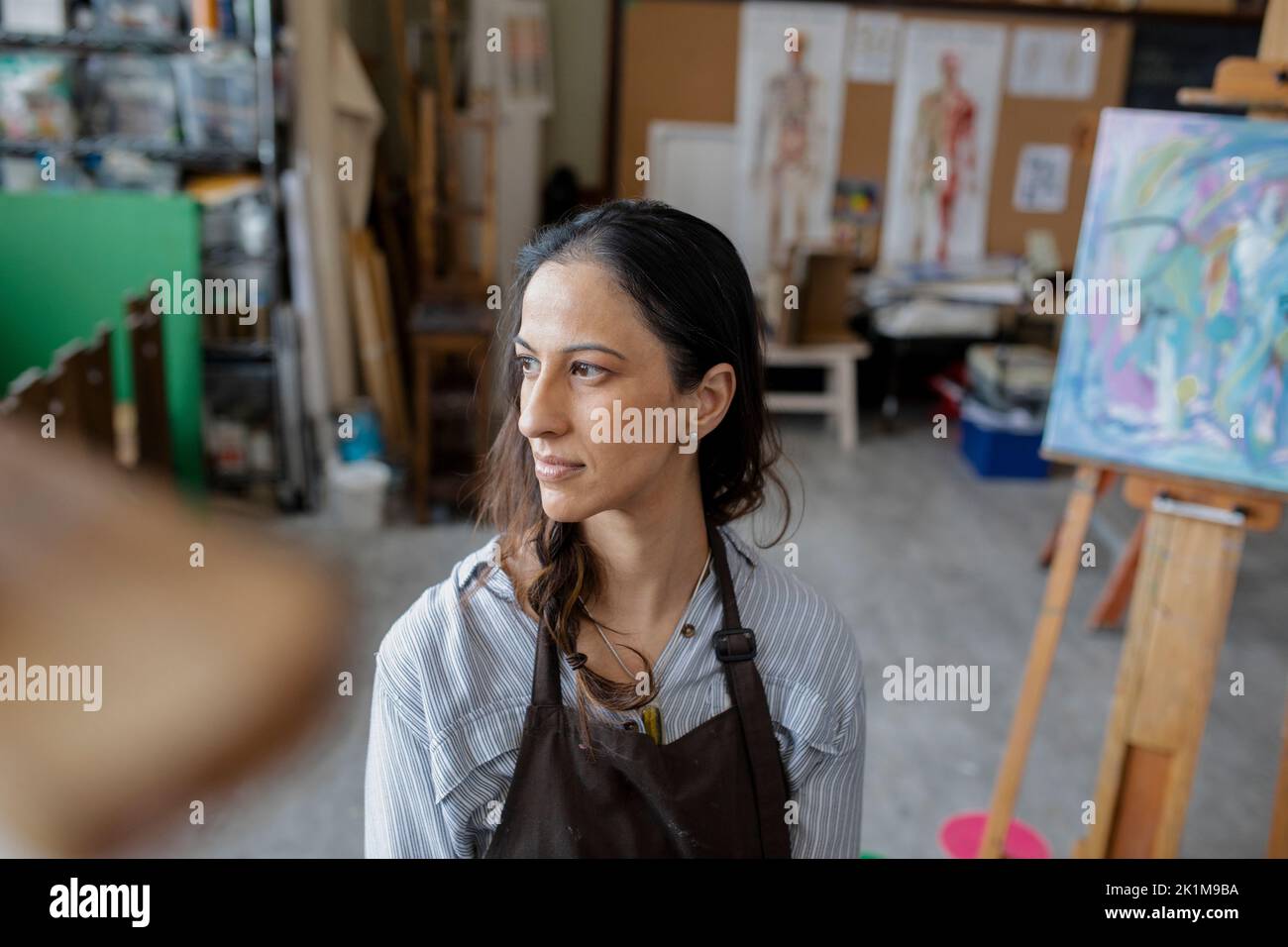 Artist with art hi-res stock photography and images - Alamy