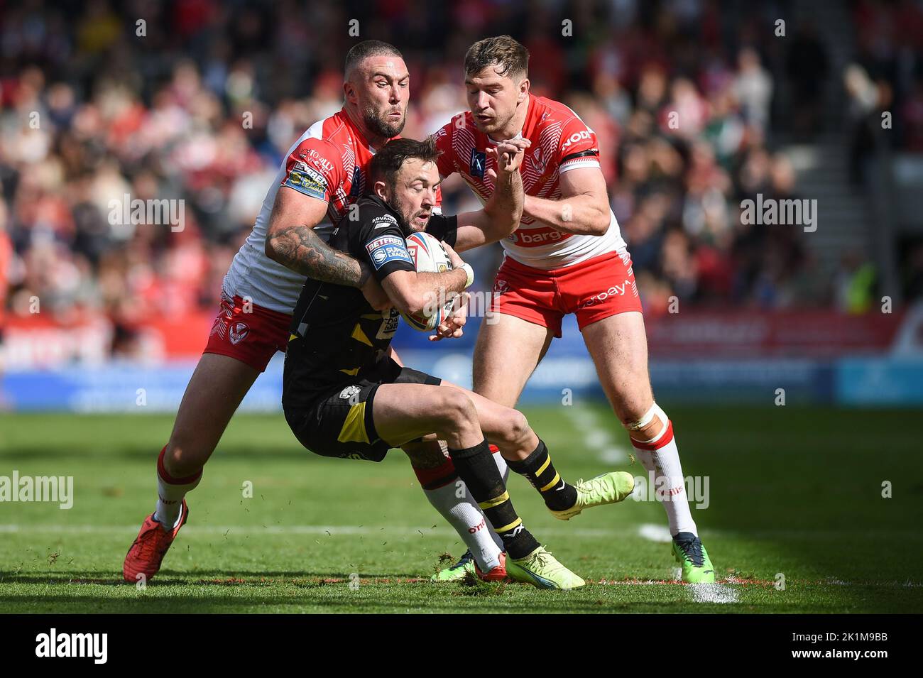 St. Helens, England -17th September 2022 - Curtis Sironen of St Helens ...