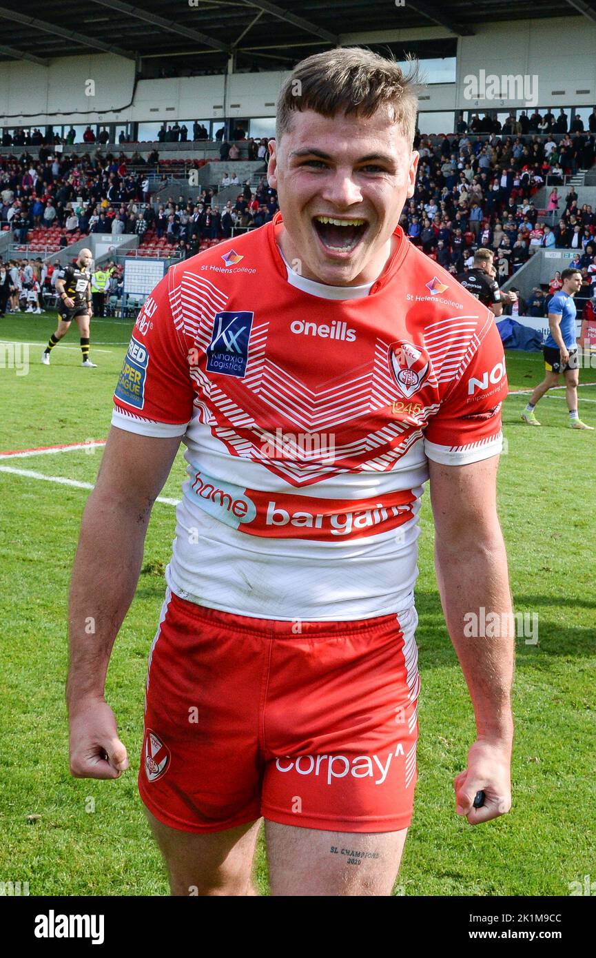 St. Helens, England -17th September 2022 - Jack Welsby of St Helens ...