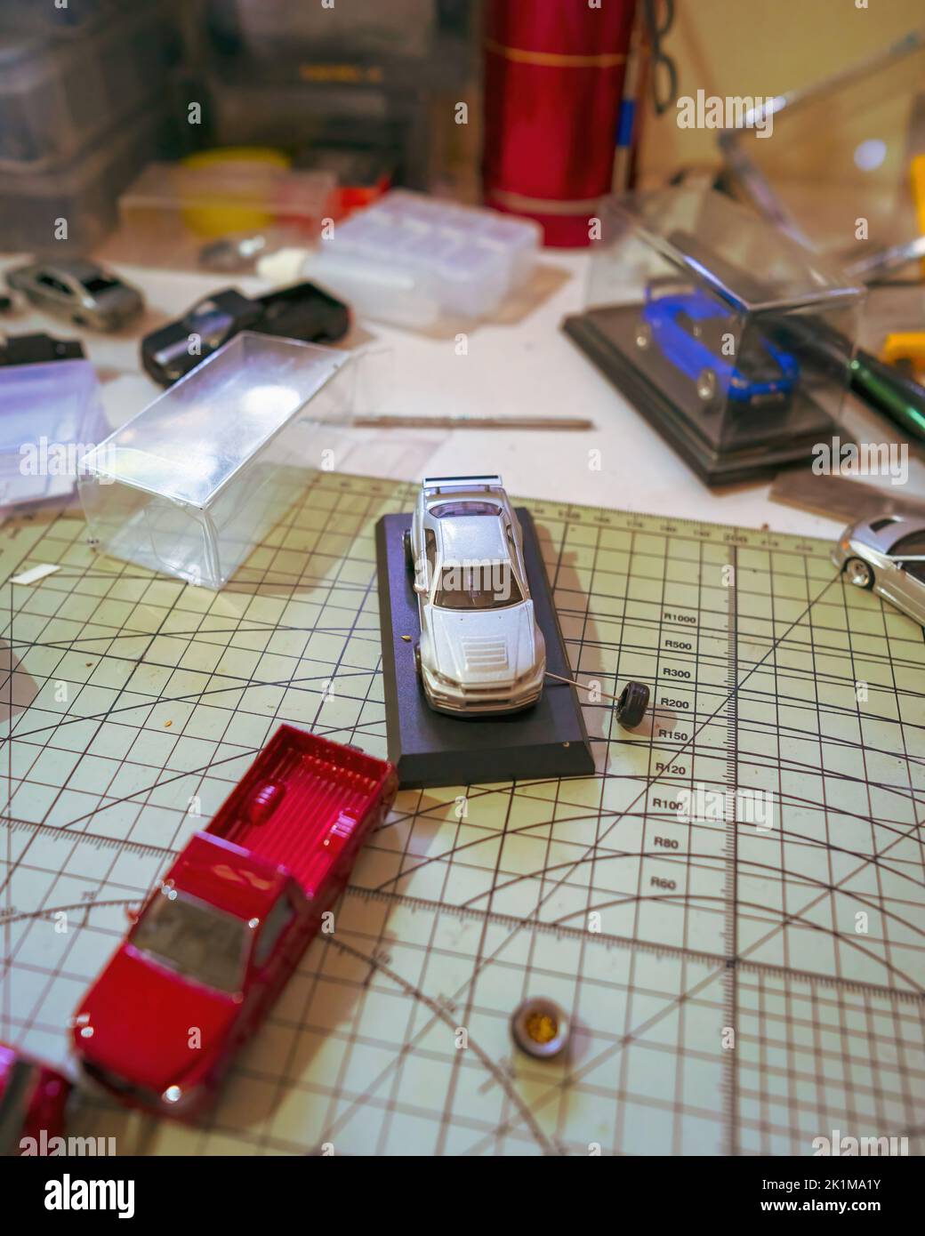 Perak, Malaysia - Aug 12, 2022 : Custom Model Car in constructions a ...