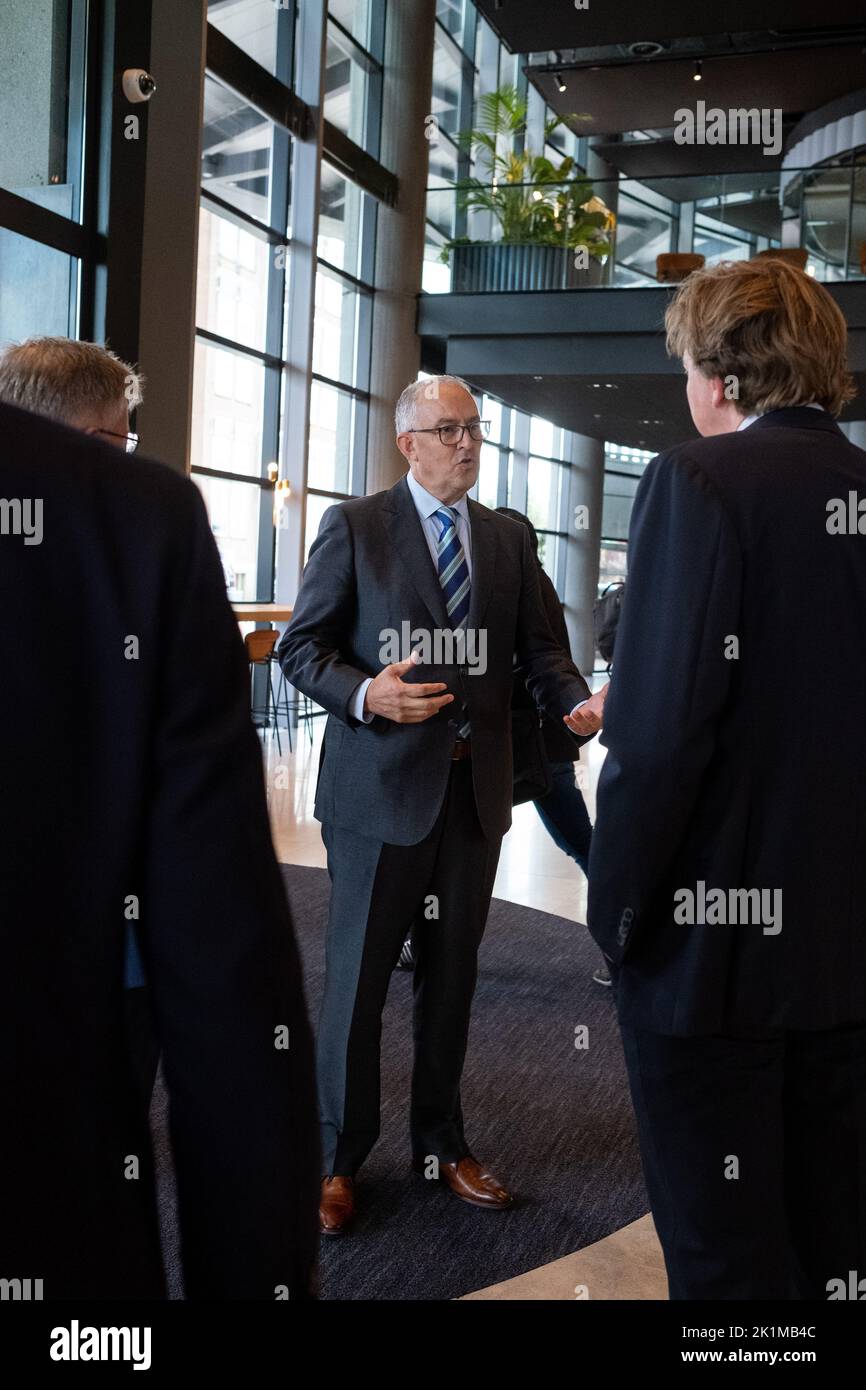 Netherlands, Rotterdam, 2022-09-08. Dutch Prime Minister Mark Rutte and ...