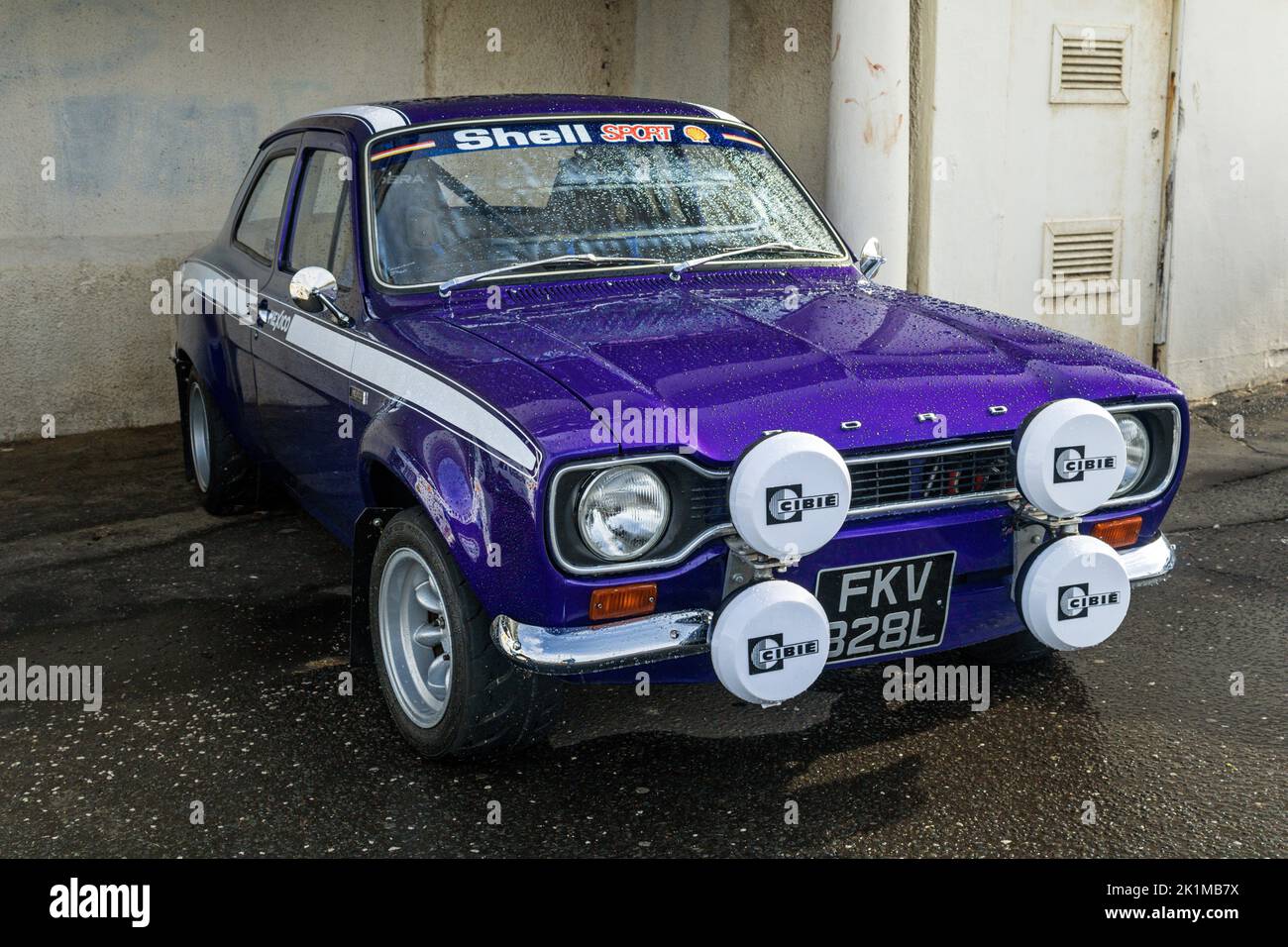 Ford Escort Mark 1 Mexico. Blackpool Ford Day 2022 Stock Photo - Alamy