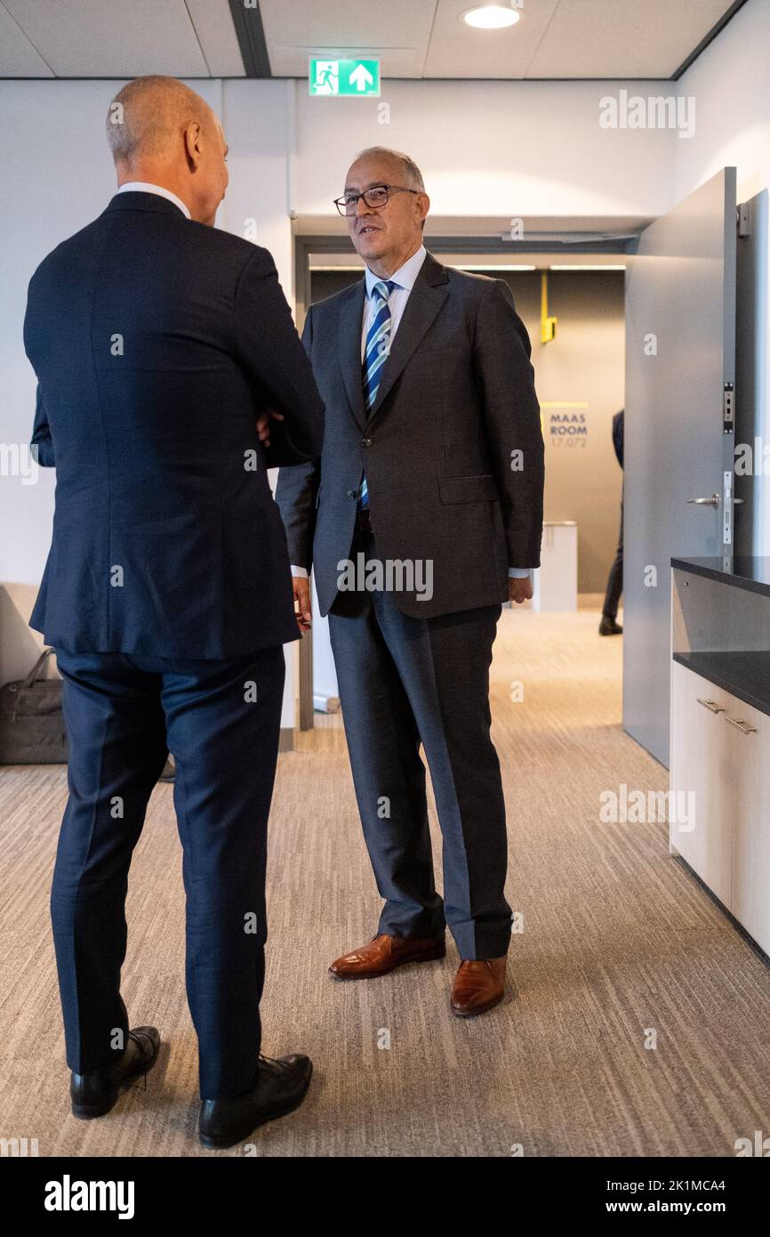 Netherlands, Rotterdam, 2022-09-08. Dutch Prime Minister Mark Rutte and ...