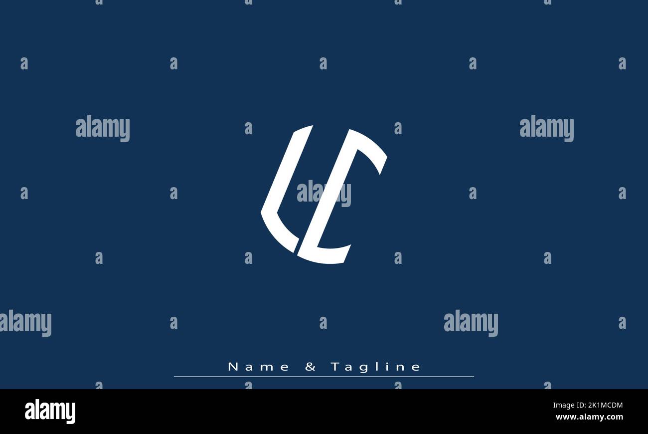 Alphabet letters Initials Monogram logo LC, CL Stock Vector Image & Art ...