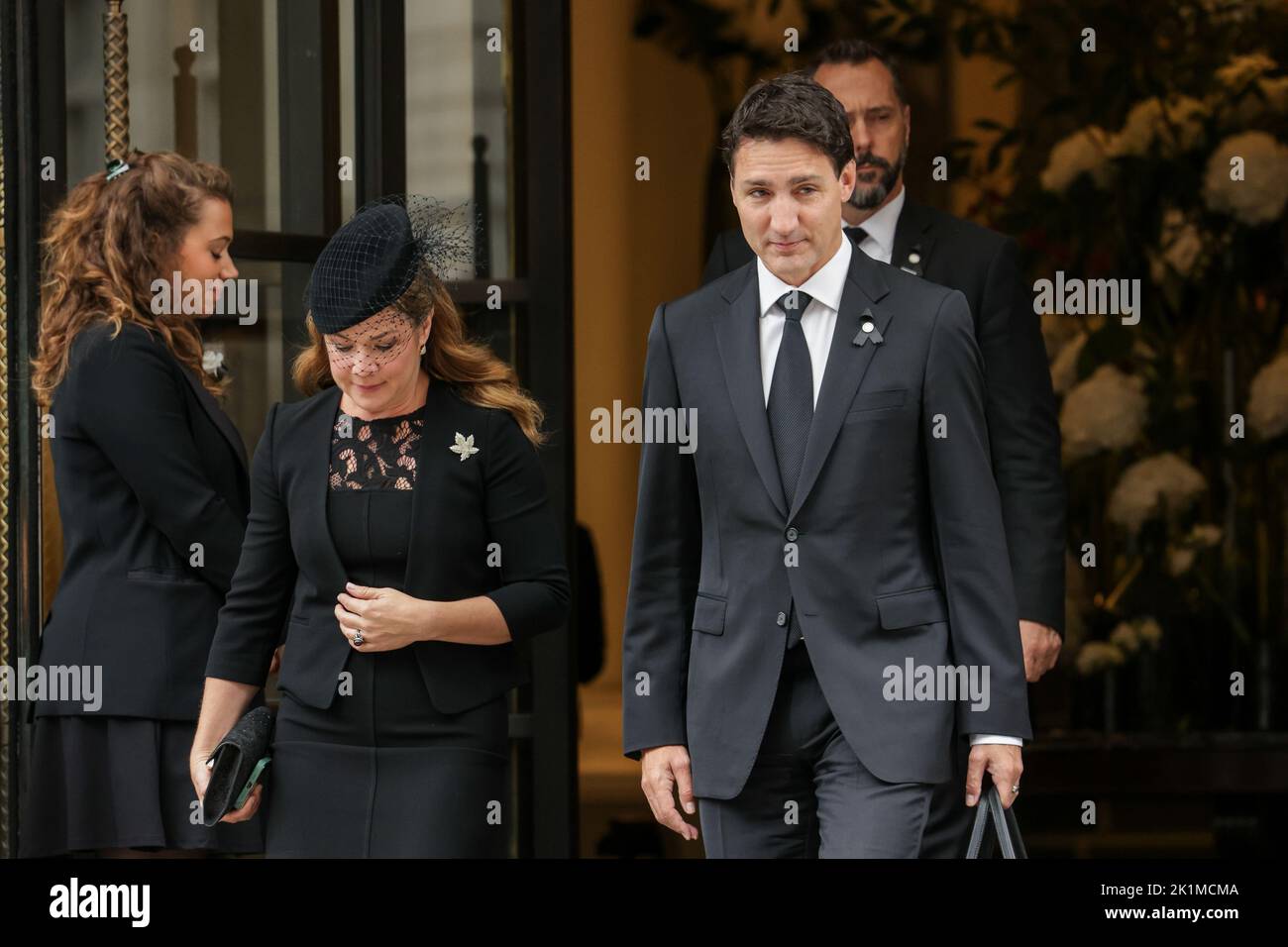 London, UK. 19th Sep, 2022. Canadian prime minister Justin Trudeau, and ...