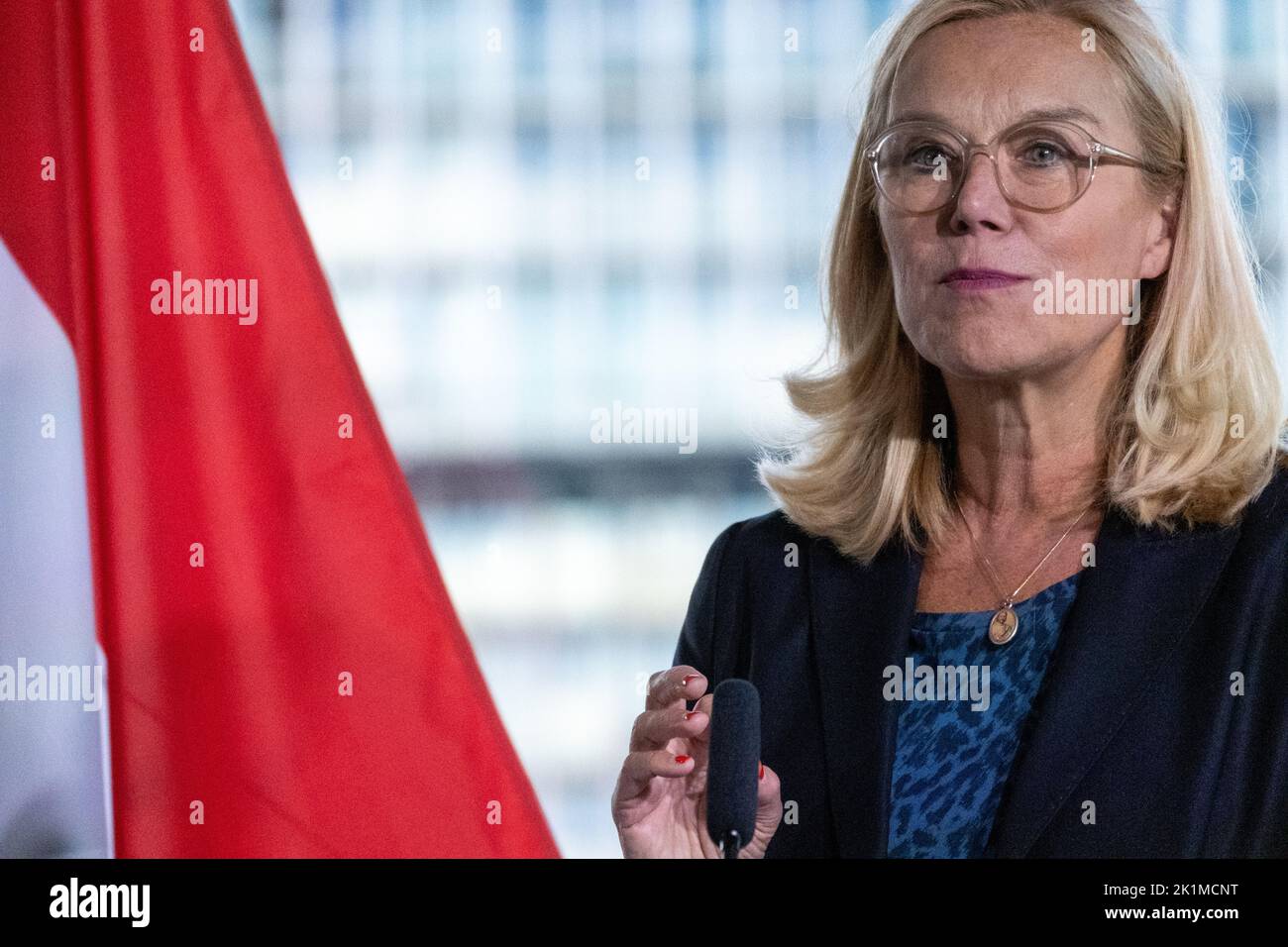 Netherlands, Rotterdam, 2022-09-08. Dutch Prime Minister Mark Rutte and ...