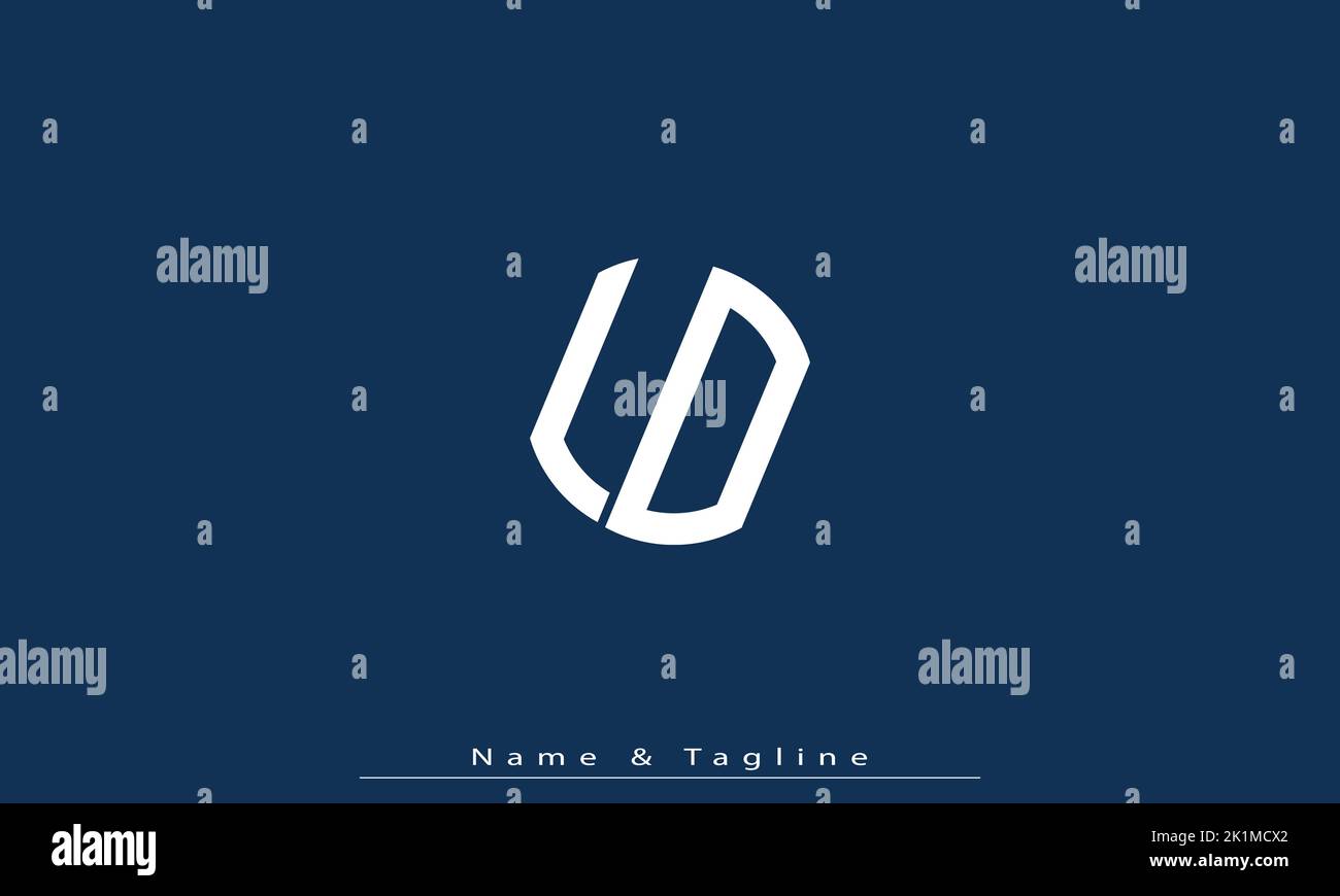 Letter ld logo Stock Vector Images - Alamy