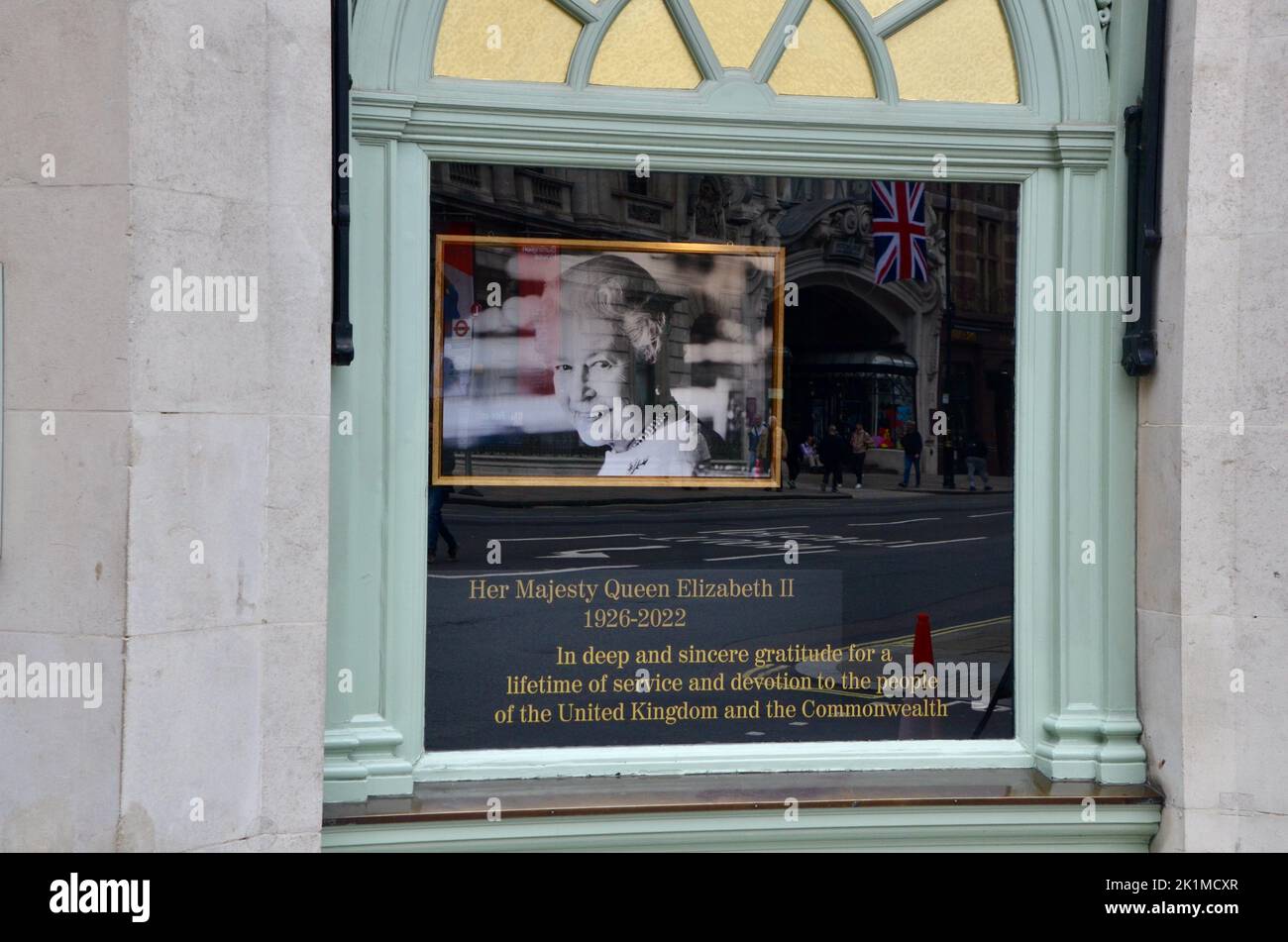 fortnum and mason tribute in a window display; scenes from central ...