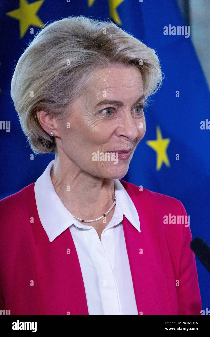 Netherlands, Rotterdam, 2022-09-08. Dutch Prime Minister Mark Rutte and ...
